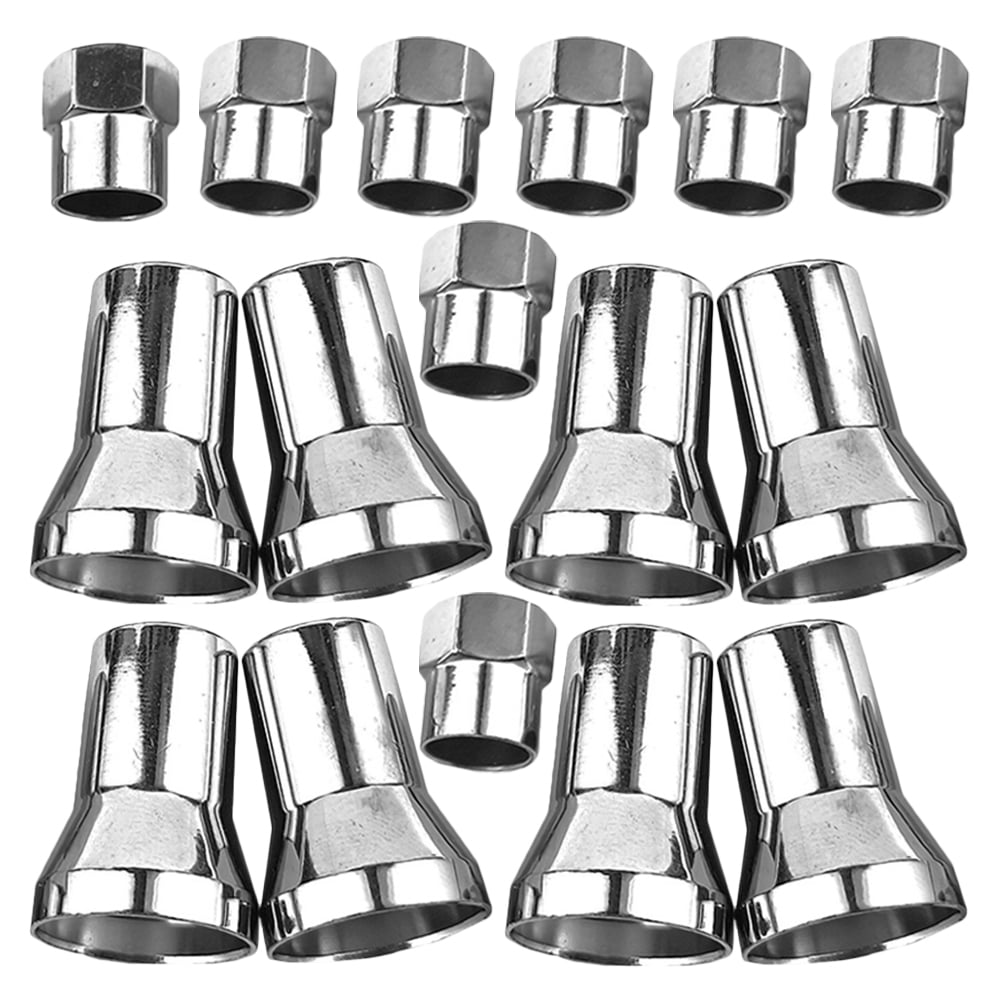 MLINS Car Stop Button Pump with Gauge Tire Valve Stem Cover - Walmart.com