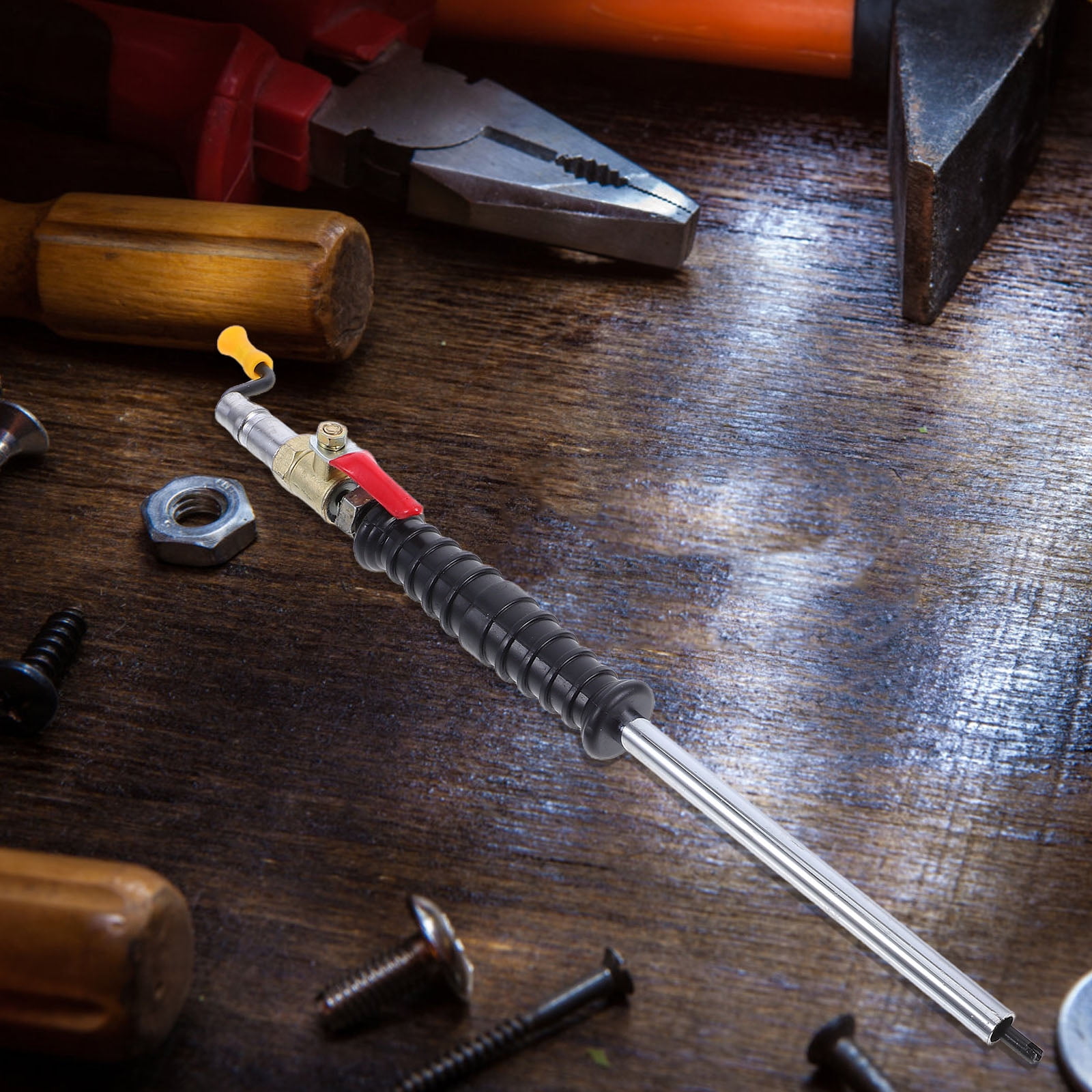 MLINS Car Tire Inflator Rod Portable Air Inflation Nozzle Rod ...