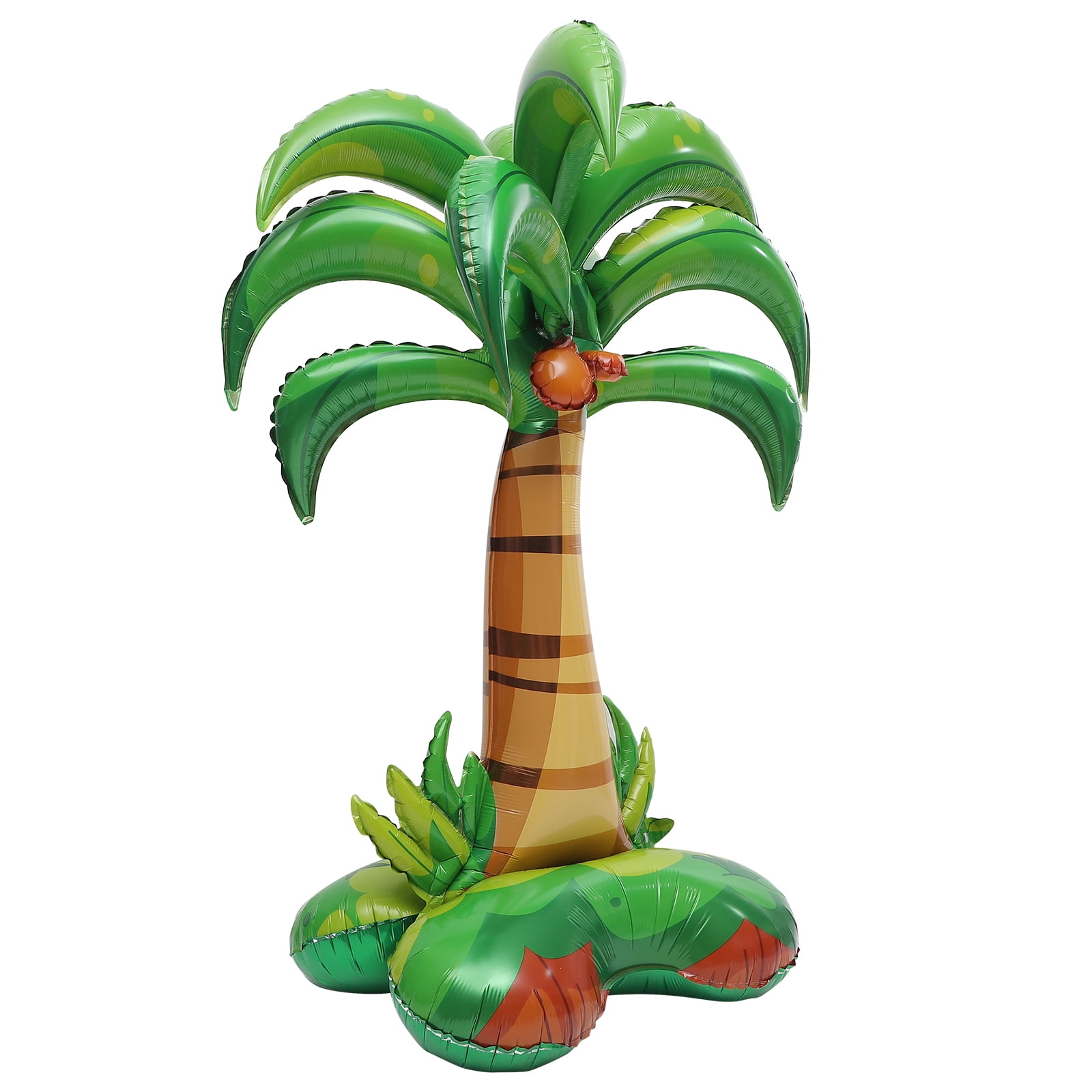 MLINS Palm Tree Balloons Decor Coconut Foil Blow up Trees for Party Kit ...