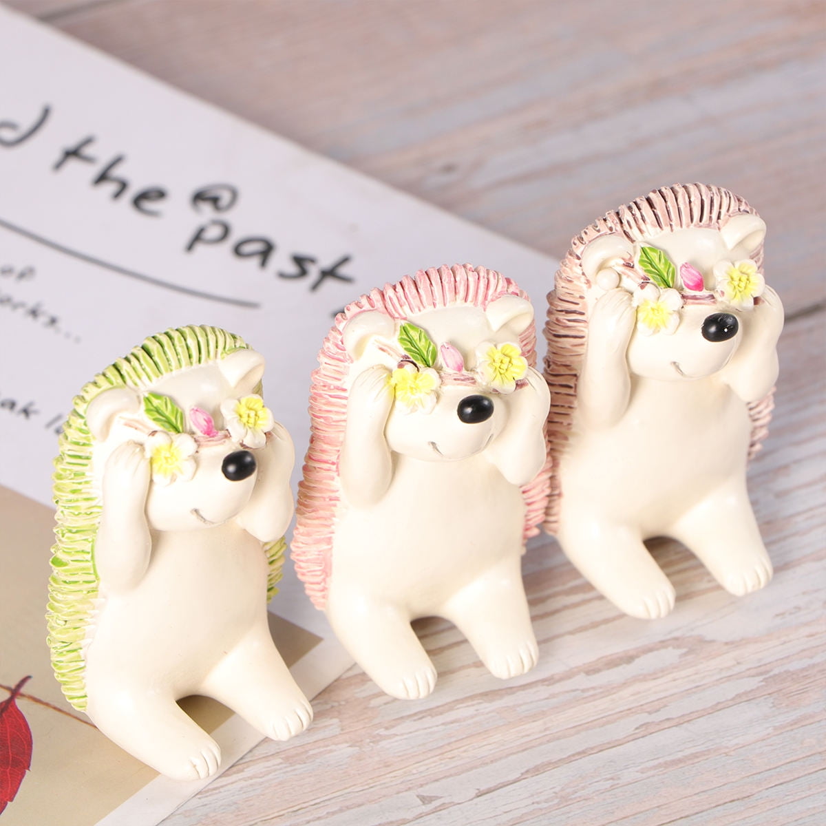 MLINS Cartoon Toothbrush Holder Resin Assorted Color Hedgehog Design ...