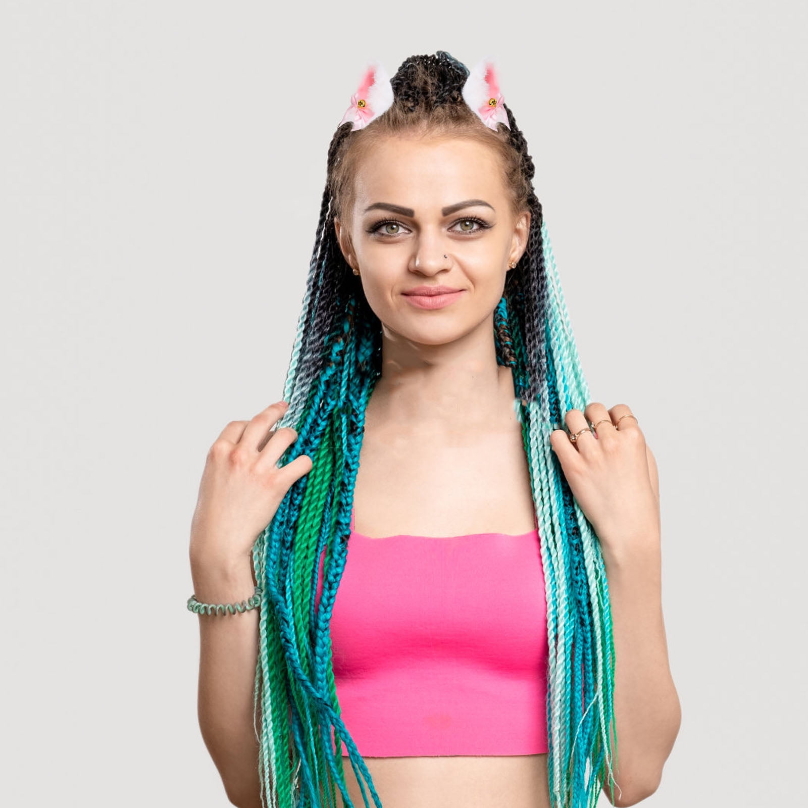 MLINS Cat Ear Hairpin Cartoon Barrette Clip with Design - Walmart.com