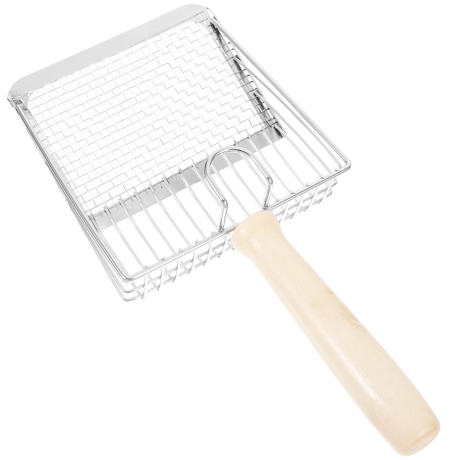 MLINS Cat Litter Scoop Deep Shovel Poop Lifter Wooden Handle Pet Litter ...
