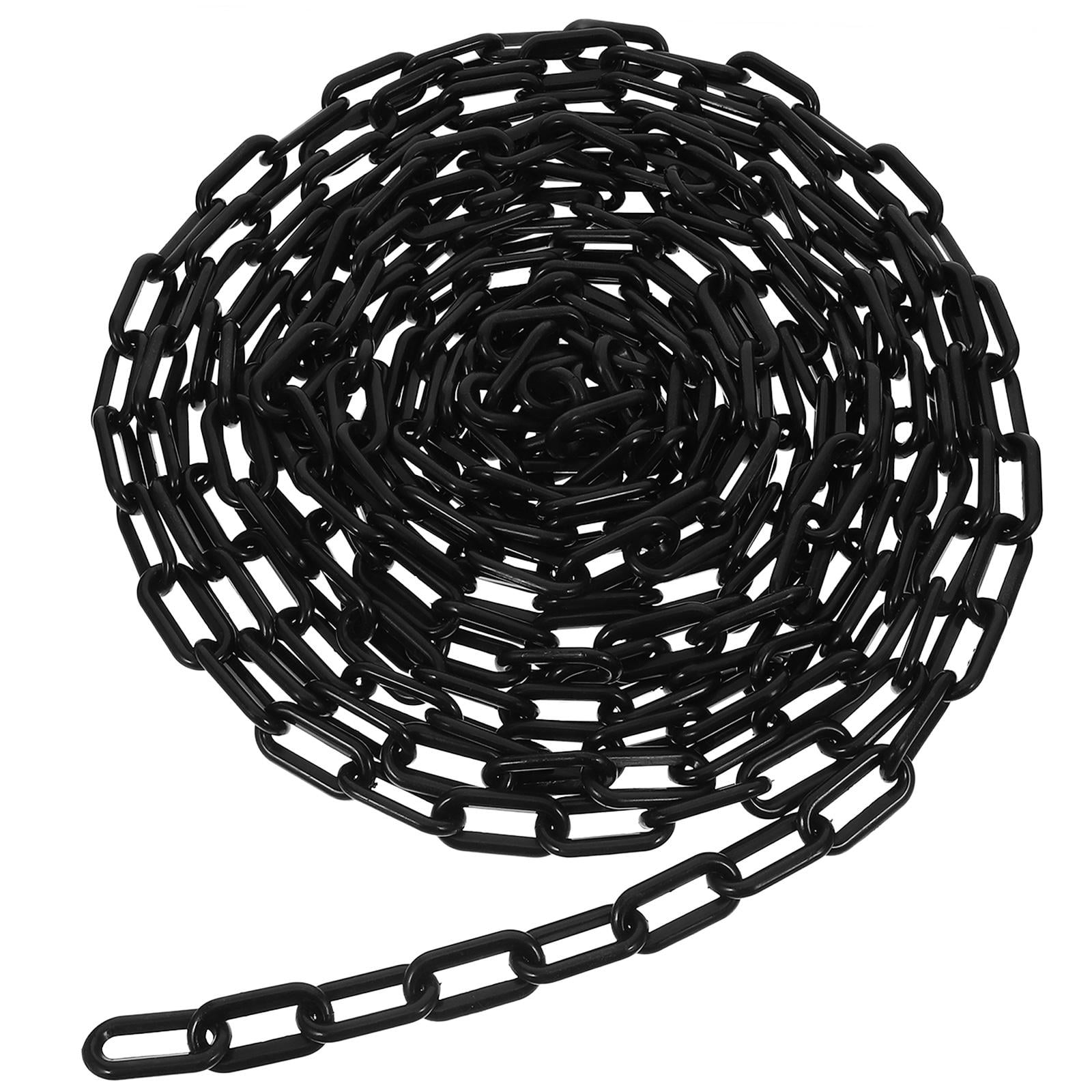 MLINS Caution Security Chain Safety Barrier Chain 10m Driveway Chain ...