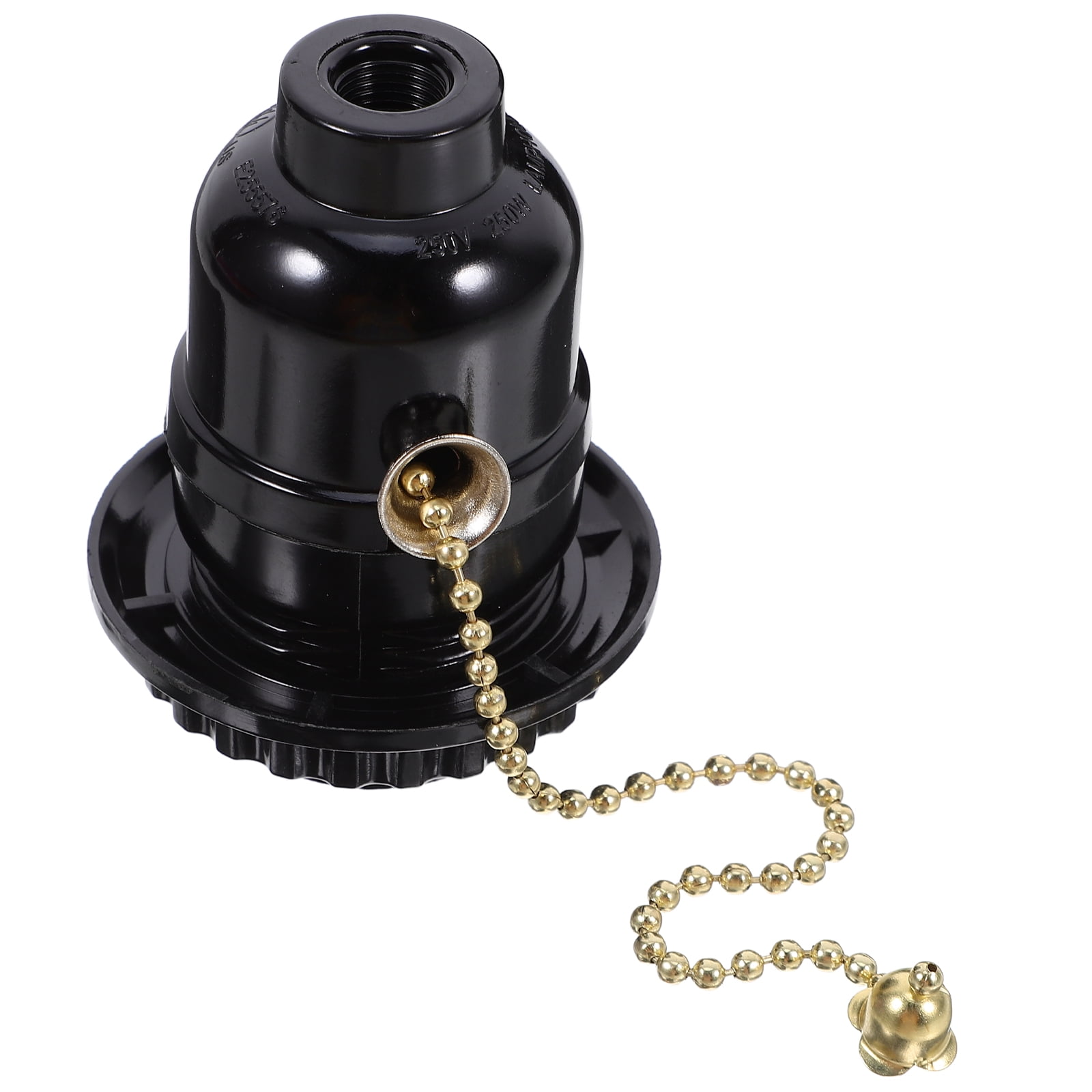 MLINS Ceiling Light Lamp Holder Lamp Base with Pull Chain Lampholder ...