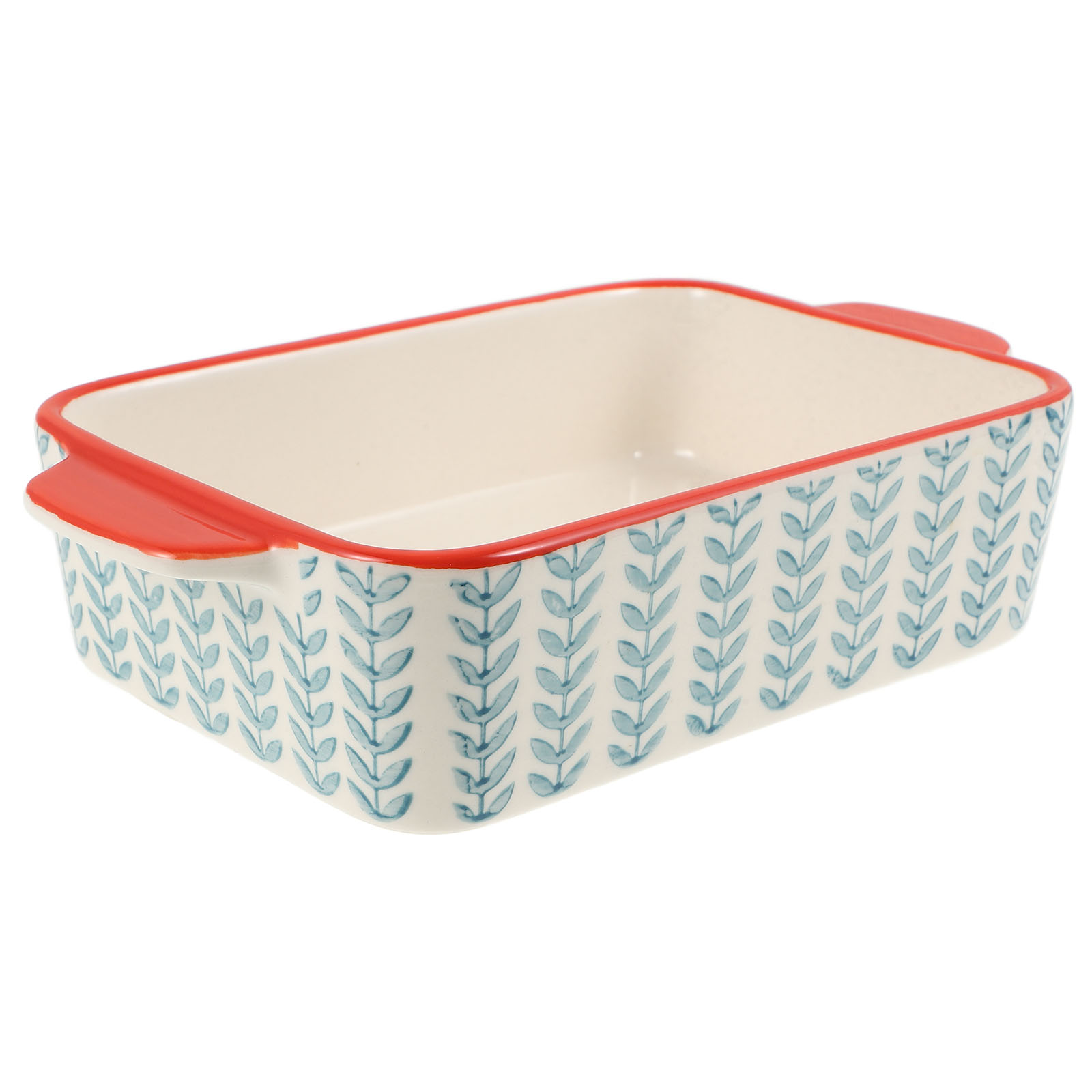 MLINS Ceramic Baking Pan with Anti-Scald Double Handles for Kitchen Use ...