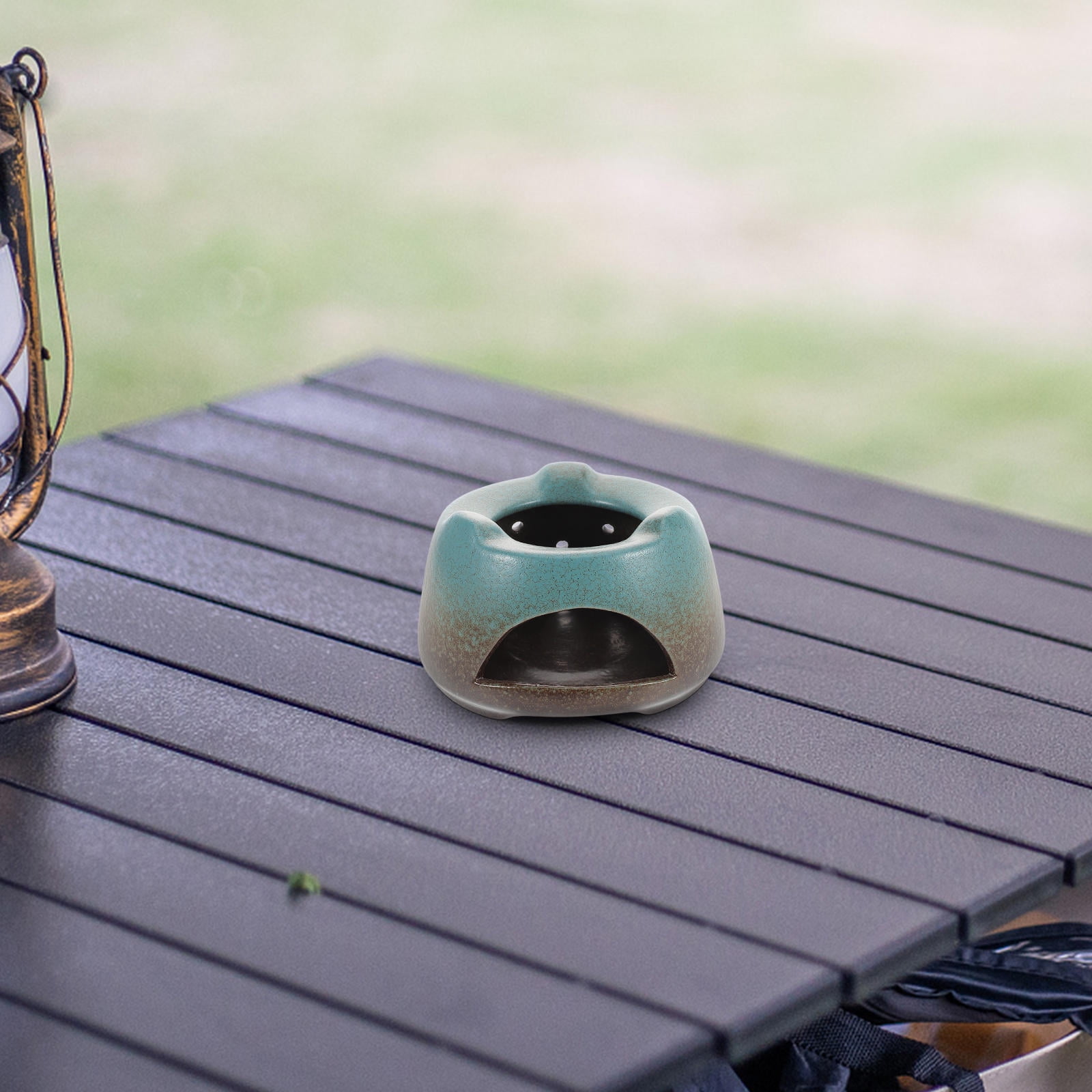 MLINS Ceramic Teapot Warmer Teapot Heater Tea Warmer Tray Coffee Warmer ...