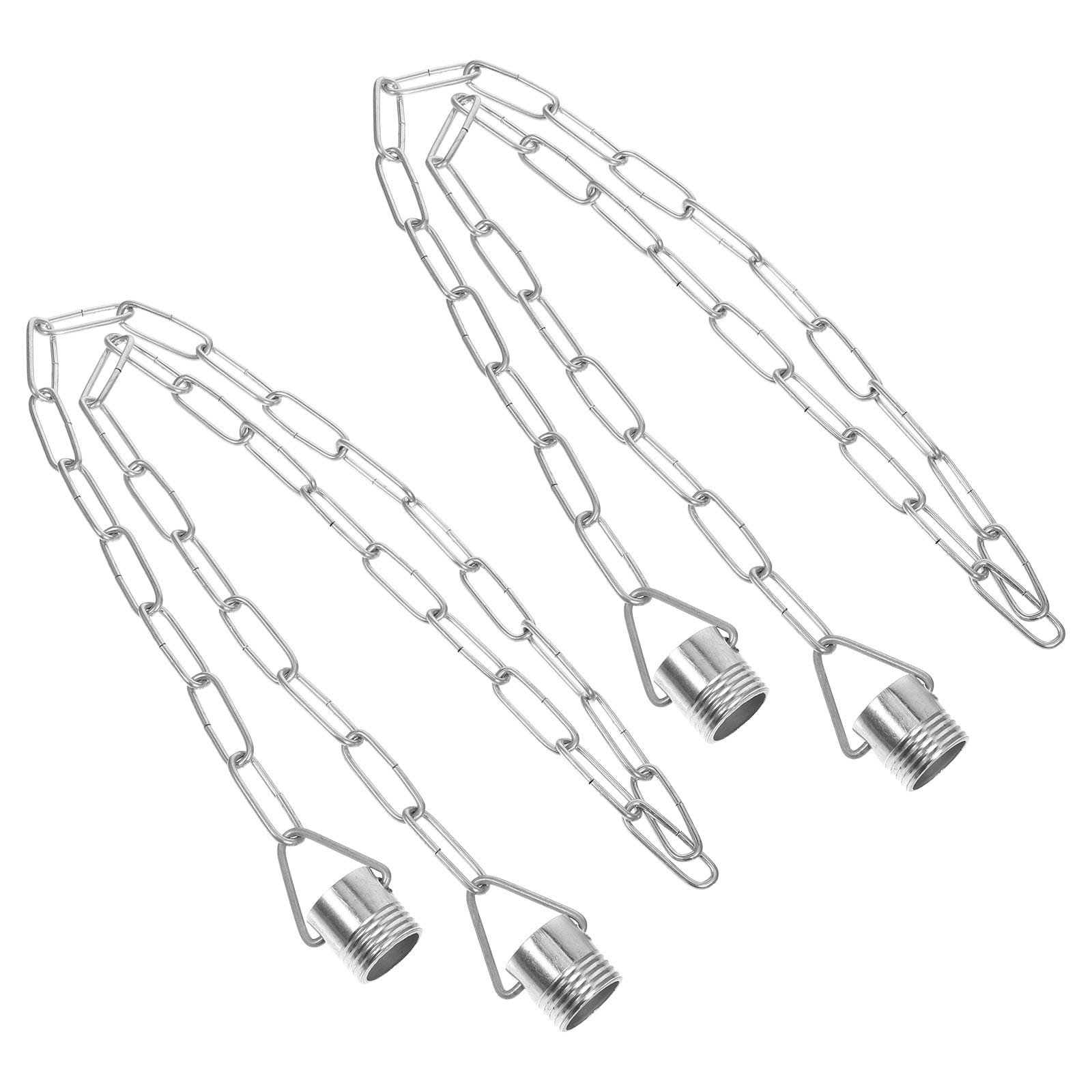 MLINS Chain Link Fence Gate Lock Small for Hanging Buffers Silver ...