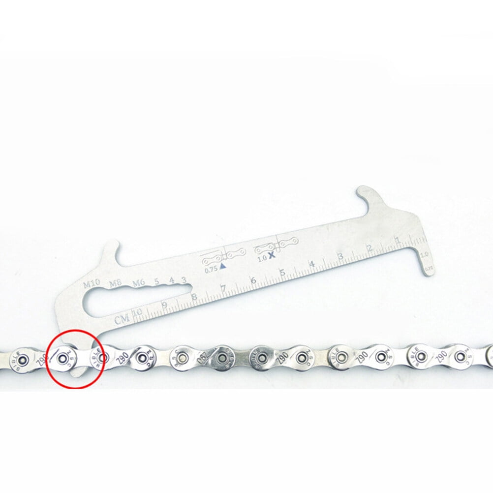 MLINS Chain Test Caliper Checker Measurement Cycling Chains Silver ...