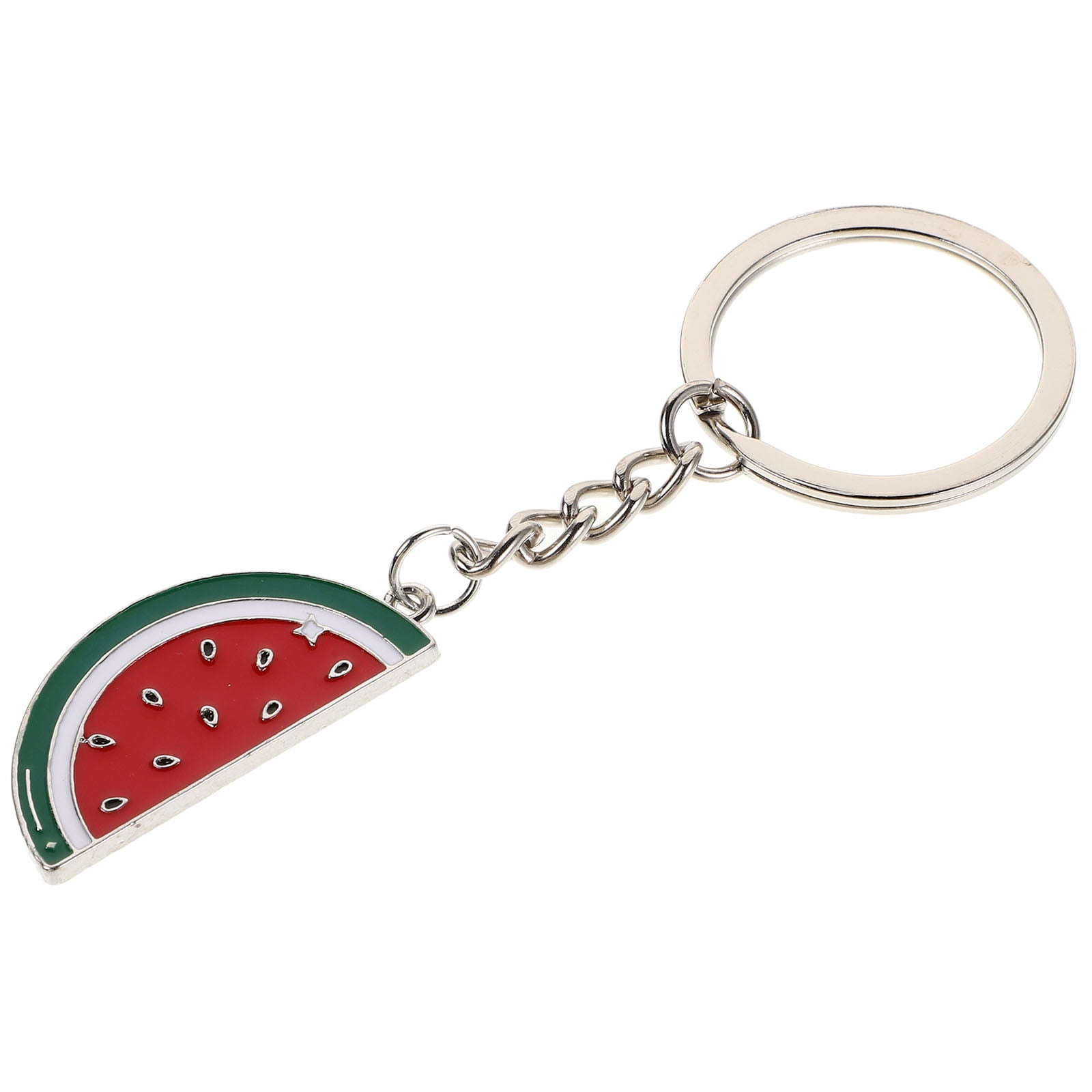 MLINS Charm Woman Watermelon Keychain Girl 3.20X1.60X0.20CM Red ...