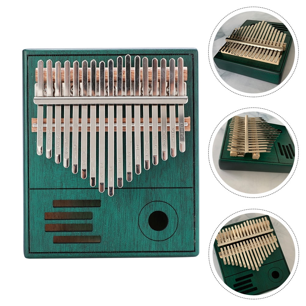 MLINS Child Finger Piano Wooden Square Kalimba Beginner Music ...