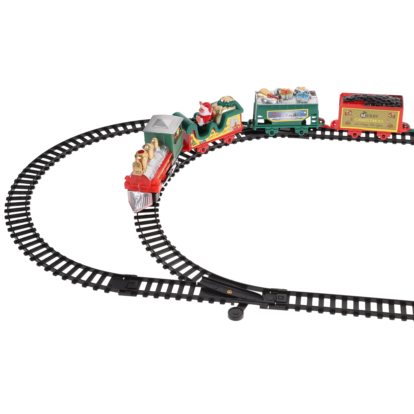 MLINS Christmas Tree Train Set Toy Electric Father Toddler - Walmart.com