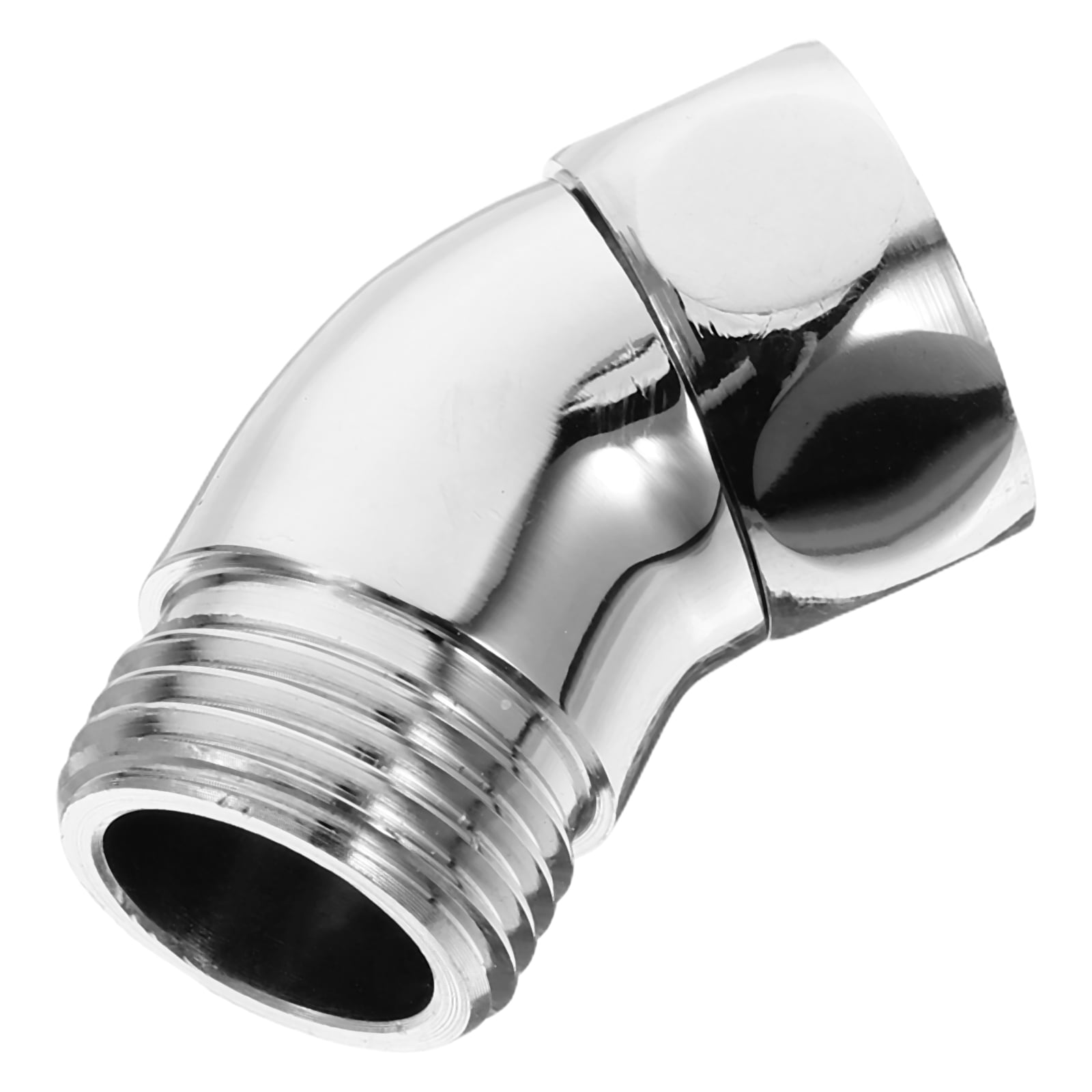 MLINS Chrome Shower Head Angle Adapter Suitable For Handheld And Wall ...