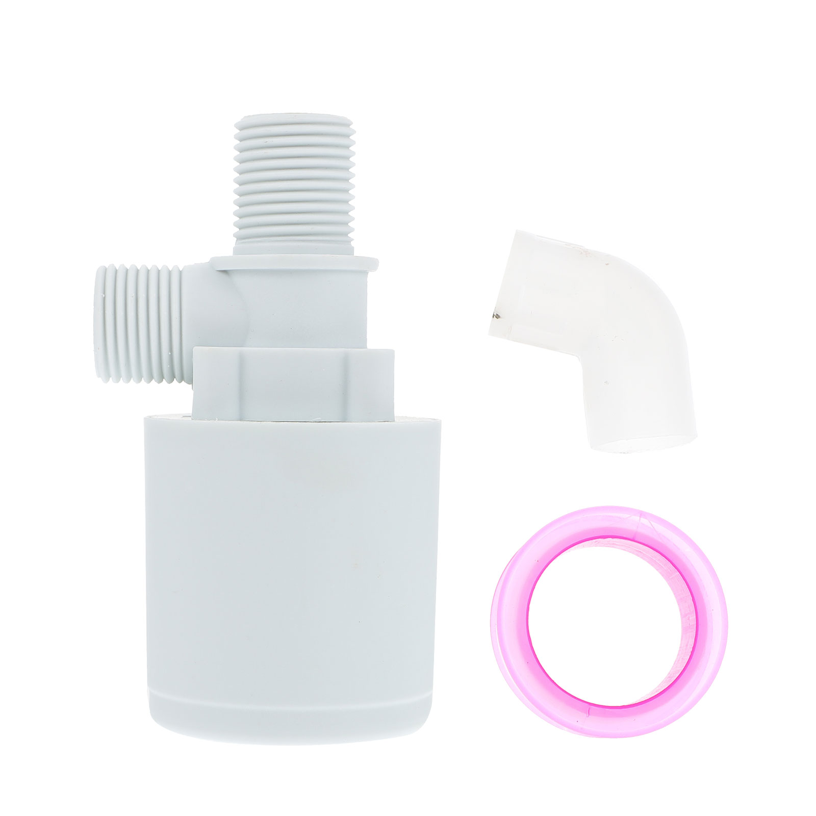 YUYUETIME Automatic Water Level Control Valve White Plastic 1Pcs 3.9x2 ...