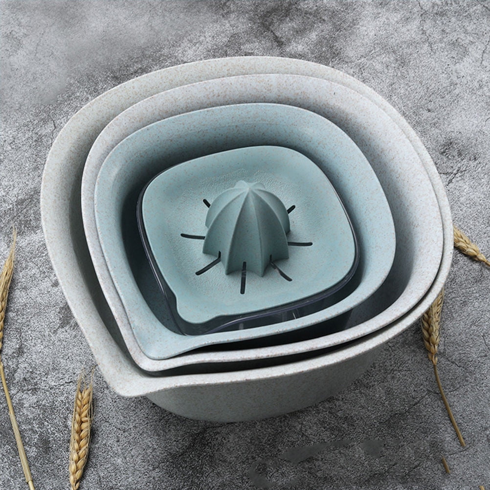 MLINS Citrus Juicer with Bowl and Colander Set Multifunctional Hand ...