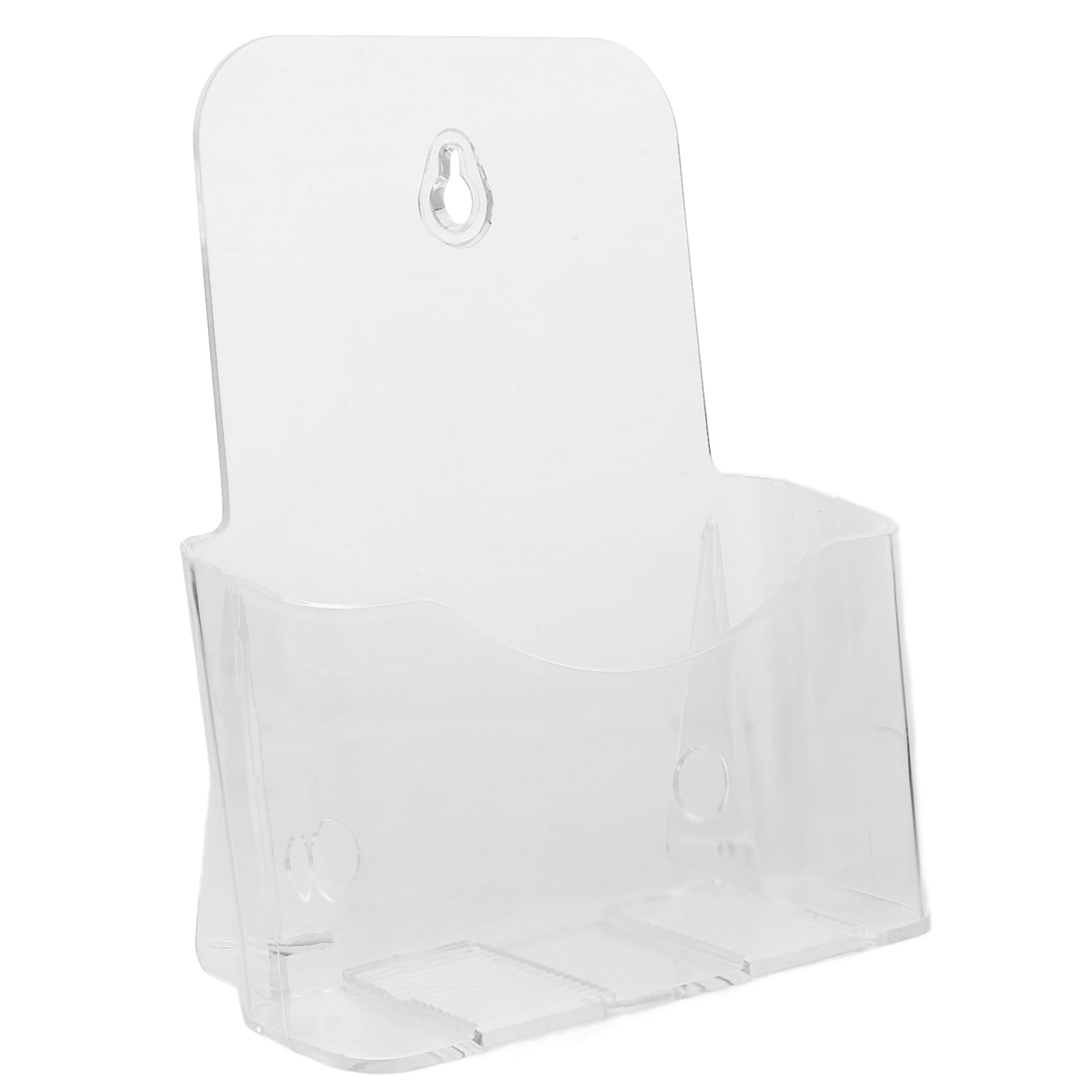 Clear Acrylic Brochure Display Stand 1 Set Wall Mount Flyer Holder for ...