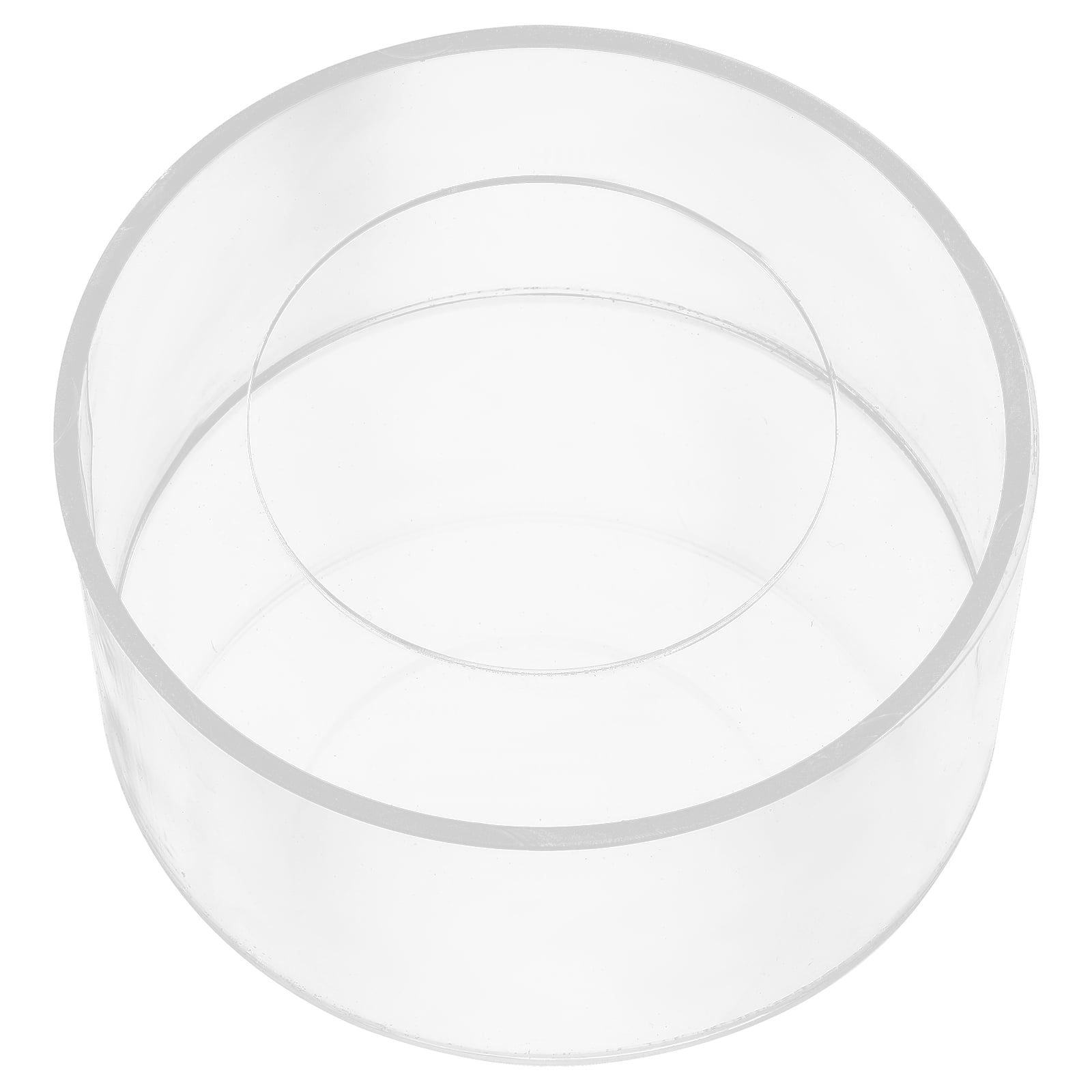 MLINS Clear Acrylic Cake Stand Dessert Table Fillable Cake Box Riser ...