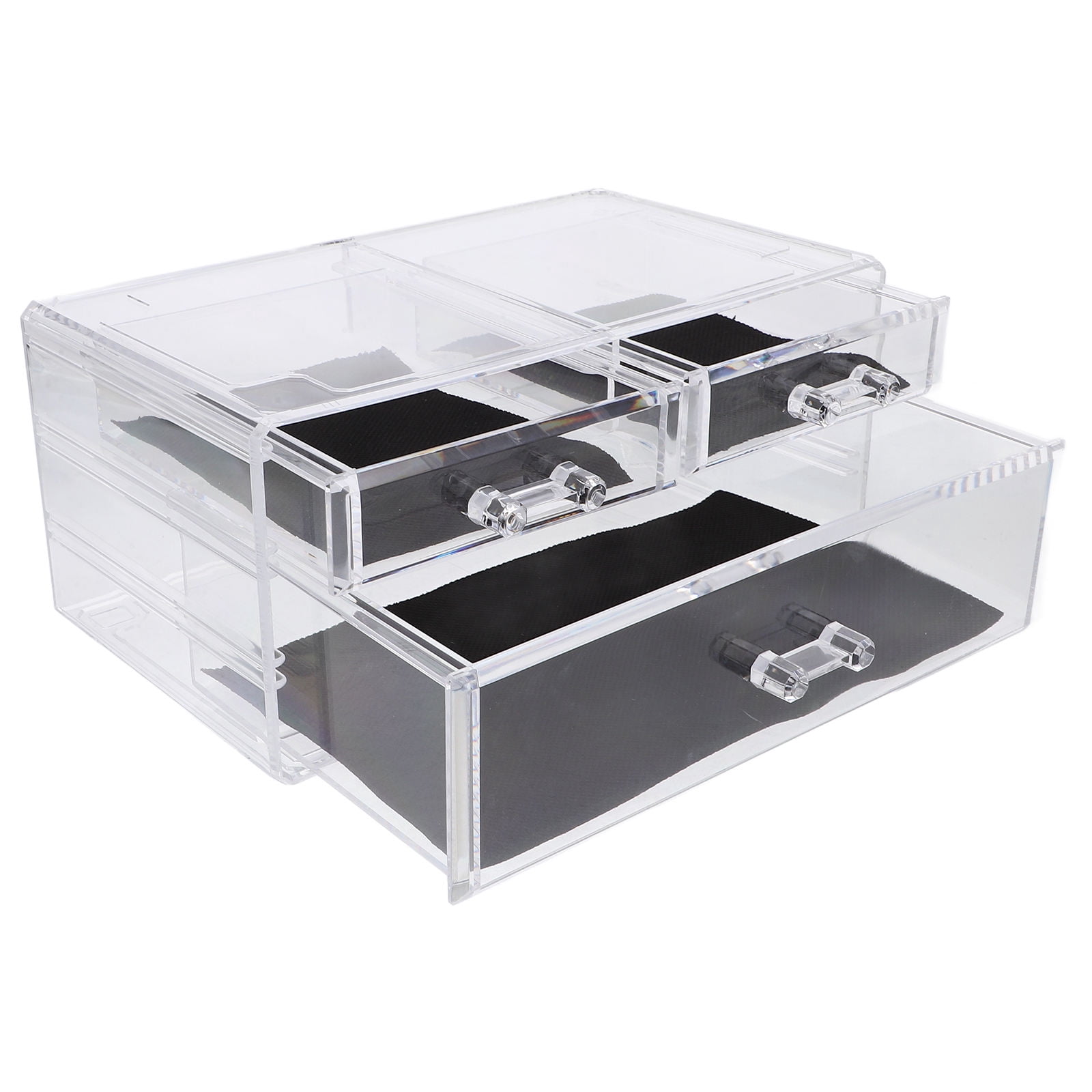 MLINS Clear Acrylic Makeup Organizer Drawer Acrylic Storage Drawer ...