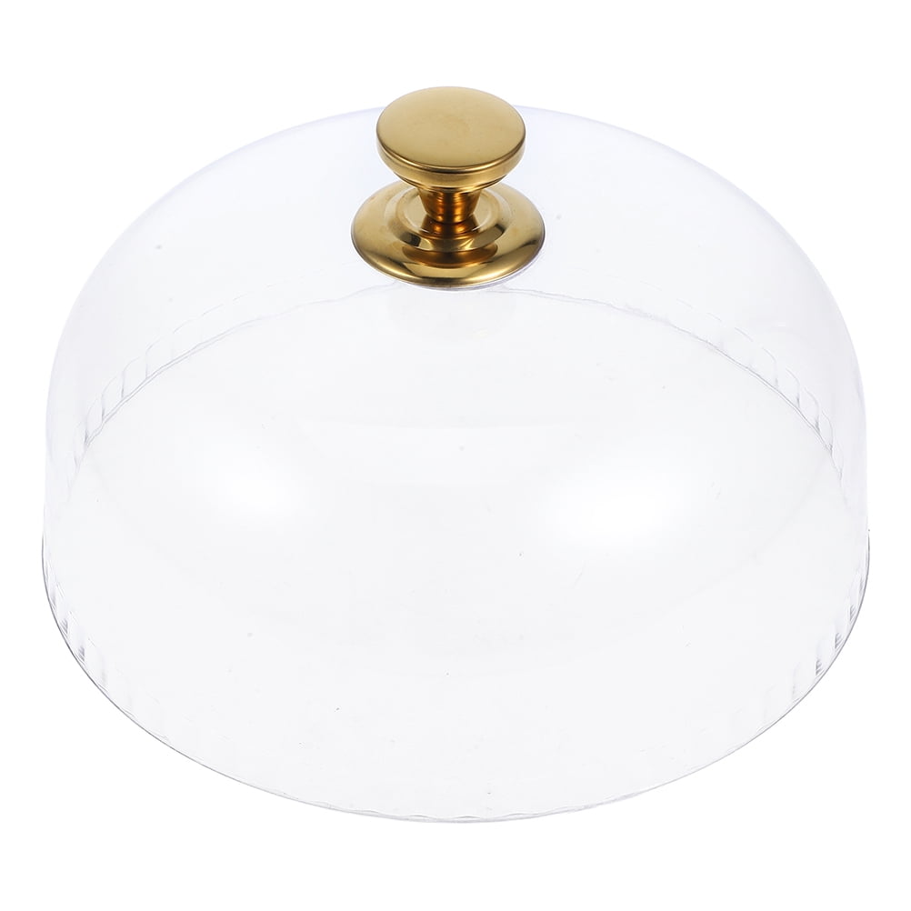 MLINS Clear Cake Dome Cover Clear Reusable Acrylic Lid Multi-functional ...