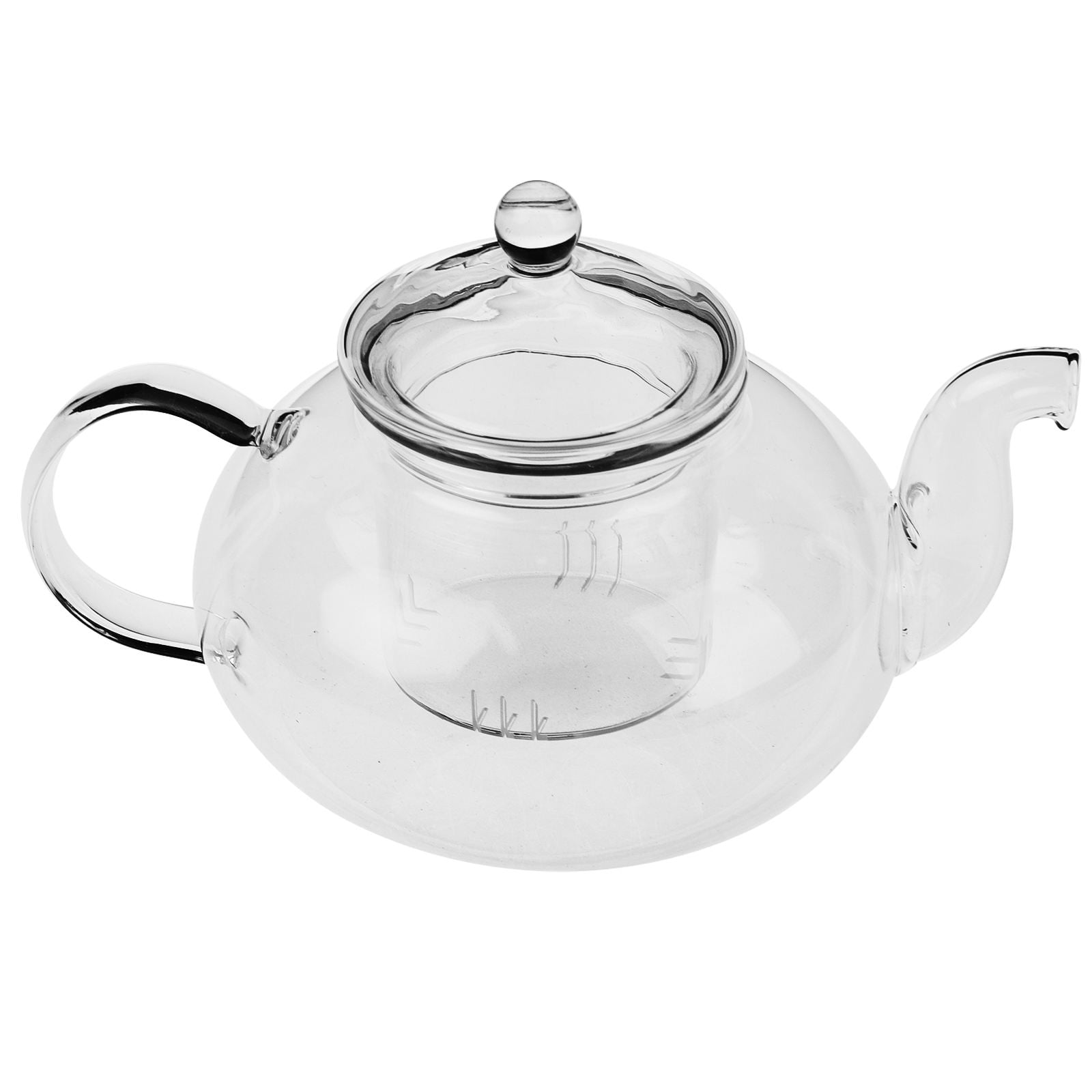 MLINS Clear Glass Tea Kettle Pot Borosilicate Glass Tea Pot for ...