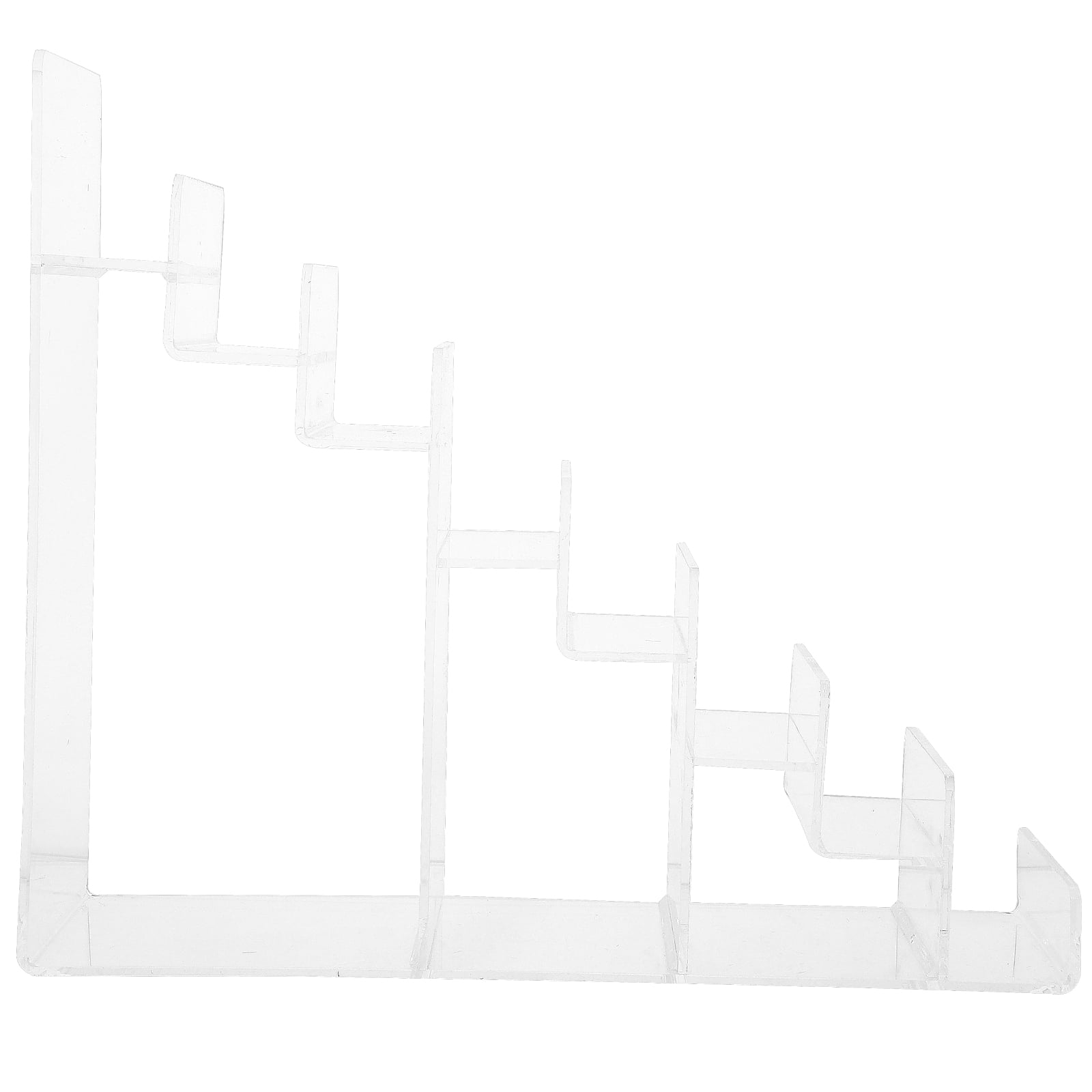 MLINS Clear Multi-tier Display Stand Wallet Riser Display Shelf Store ...