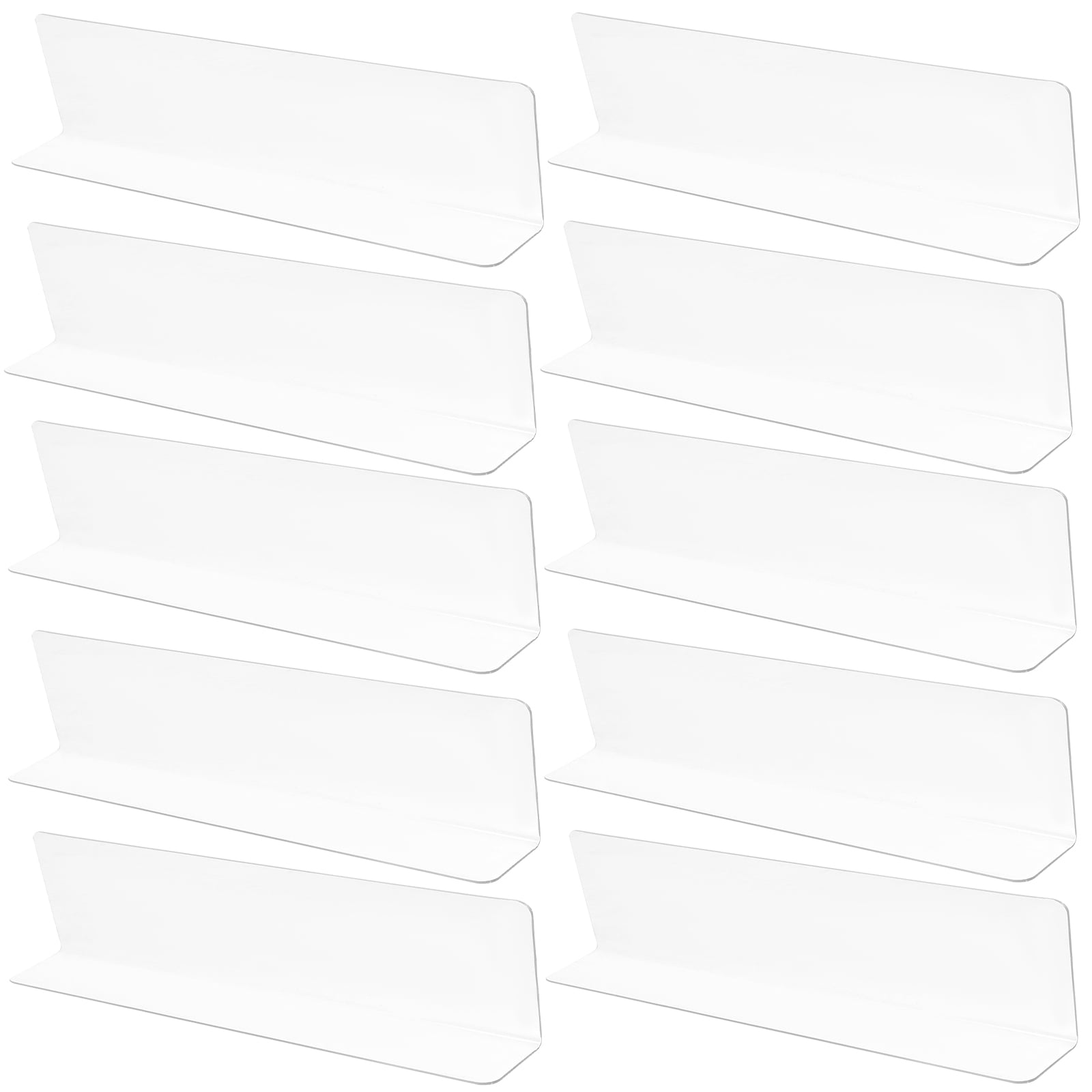 MLINS Clear Shelf Dividers for Supermarket Retail Store Supplies Made ...