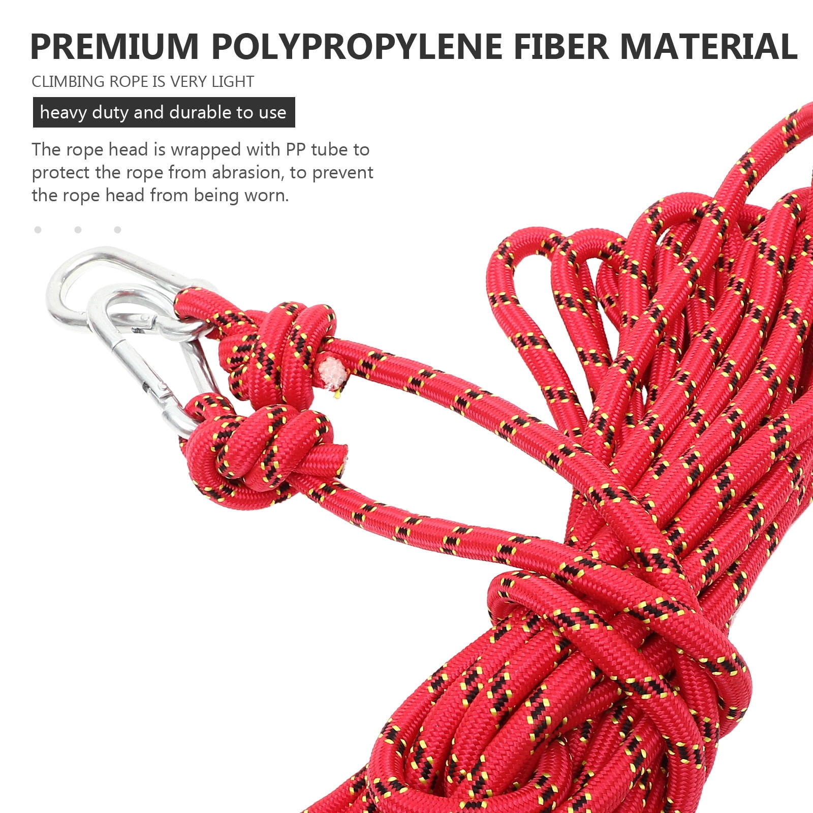 MLINS Climbing Rope Heavy Duty Climbing Rope Outdoor Escape Rope Safety ...