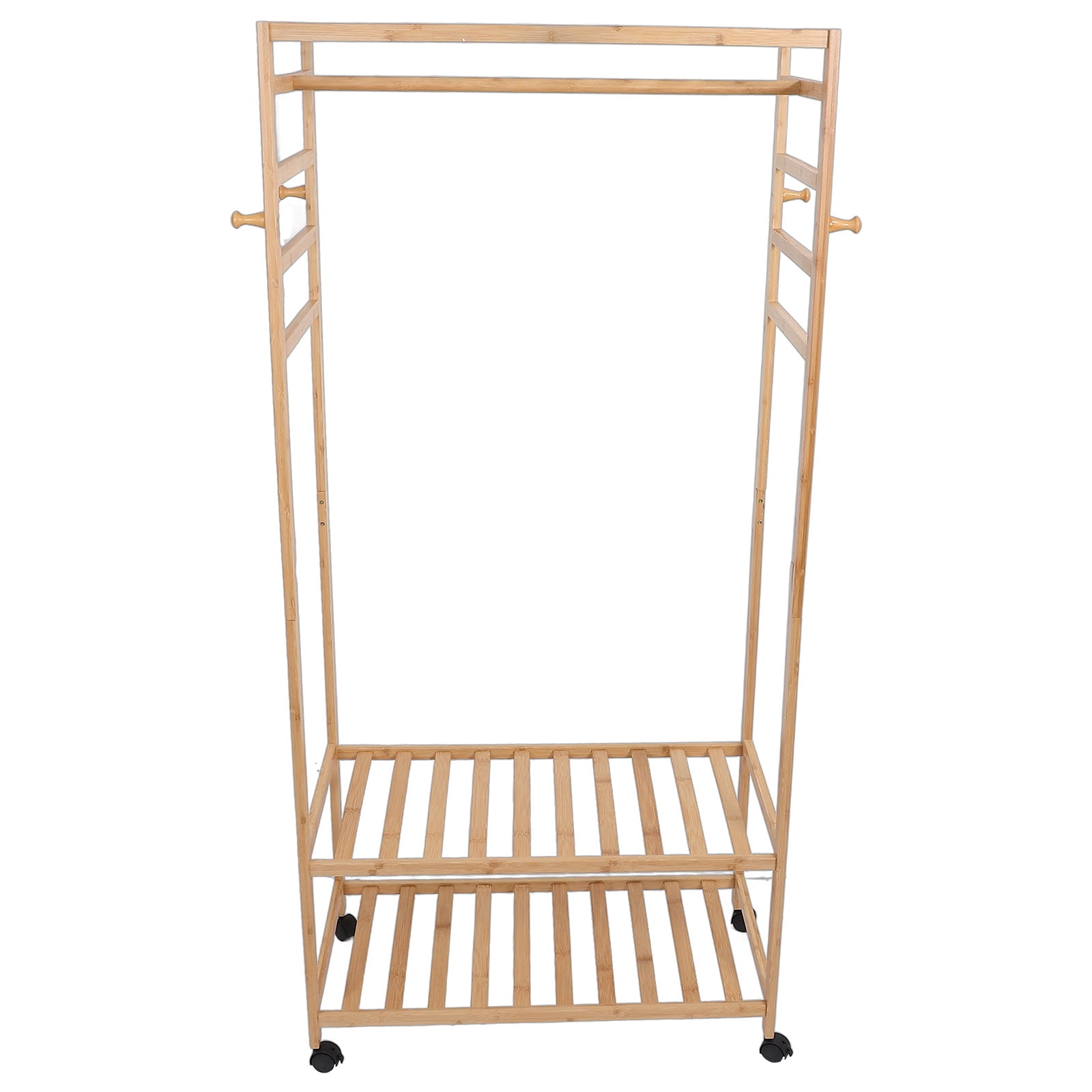 MLINS Clothes Rack for More Items Hanger with Additional Storage Space ...