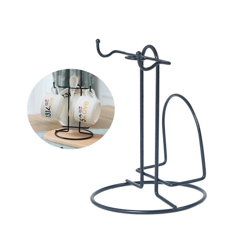 MLINS Coffee Cup Hangers under Shelf Cup Dispenser Black - Walmart.com