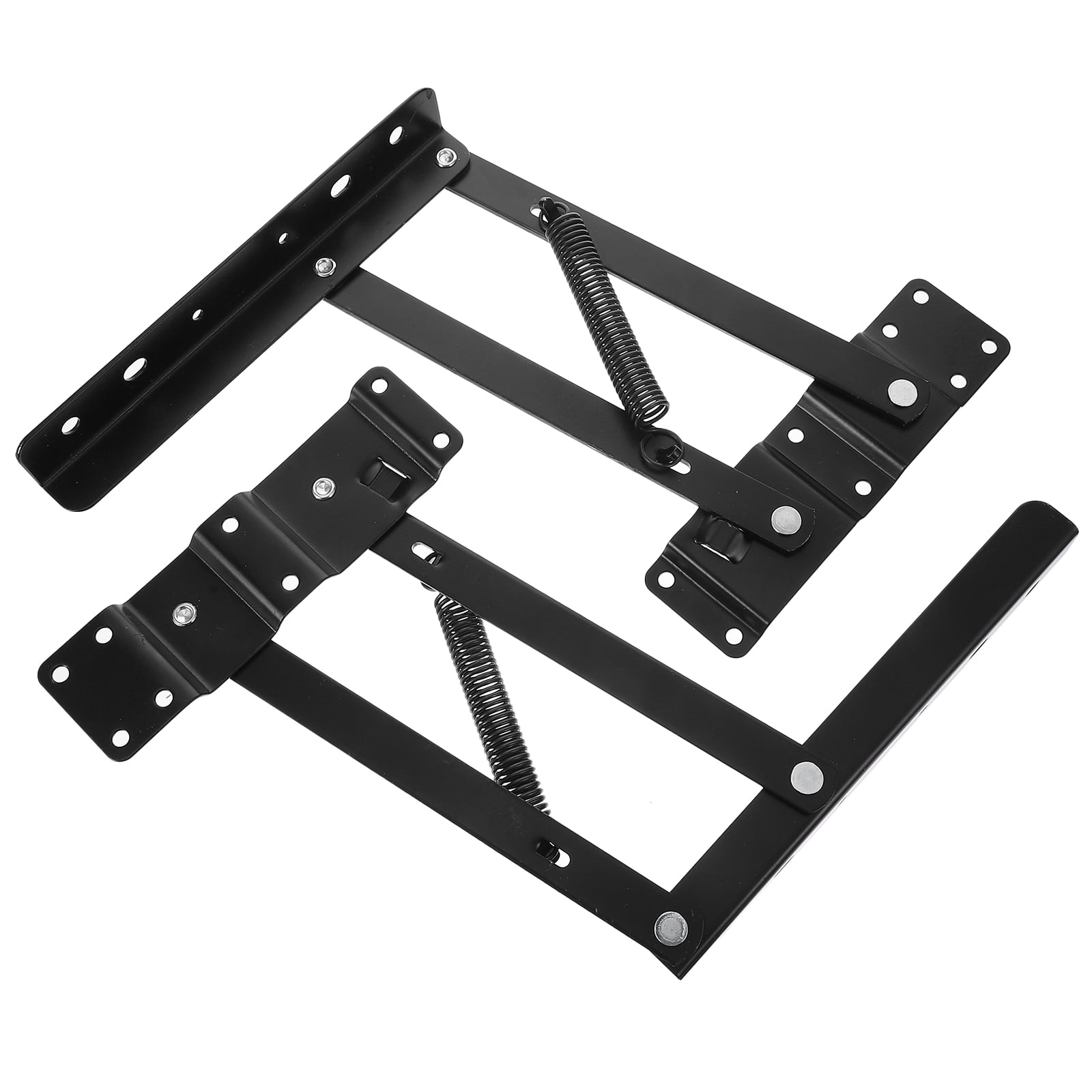 MLINS Coffee Table Lifter Fold up Rack Shelf Tv Stand Bracket Black ...