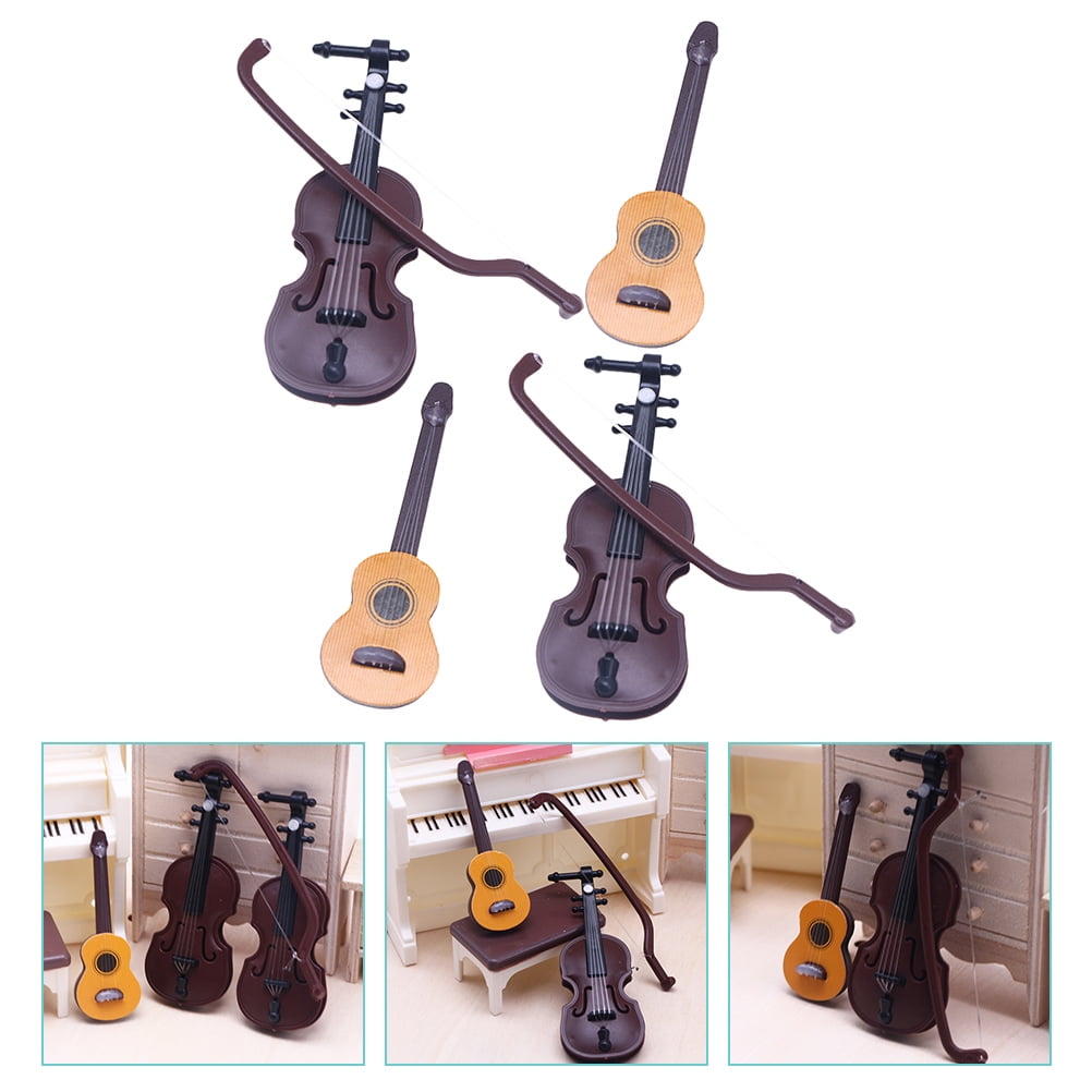 MLINS Colorful Mini Musical Instruments for Decor Plastic Material ...