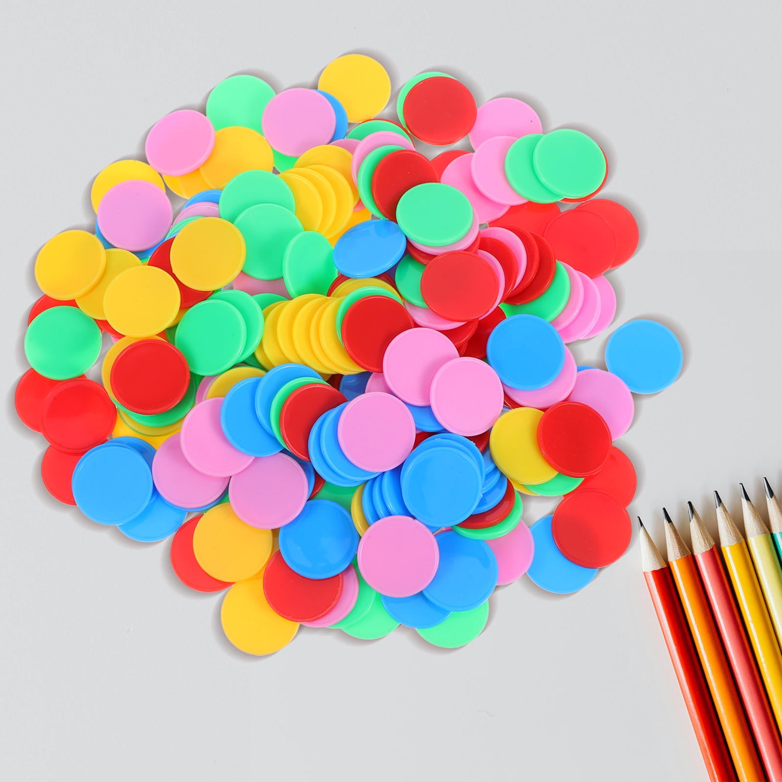 MLINS Colorful Plastic Counters for Kids Math Games and Classroom ...