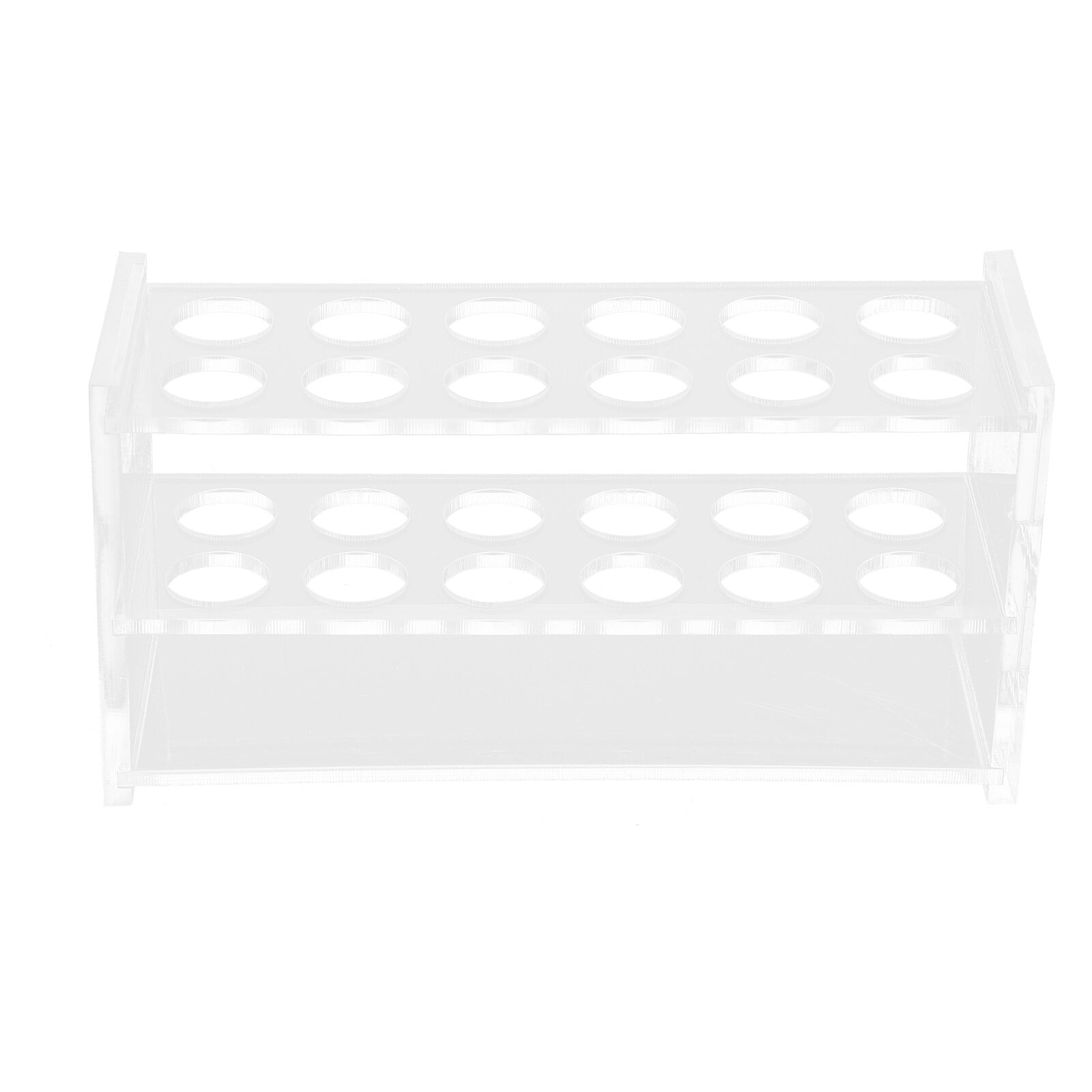 MLINS Colorimetric Tube Rack Holder Stand Tool Test Tubes Transparent ...