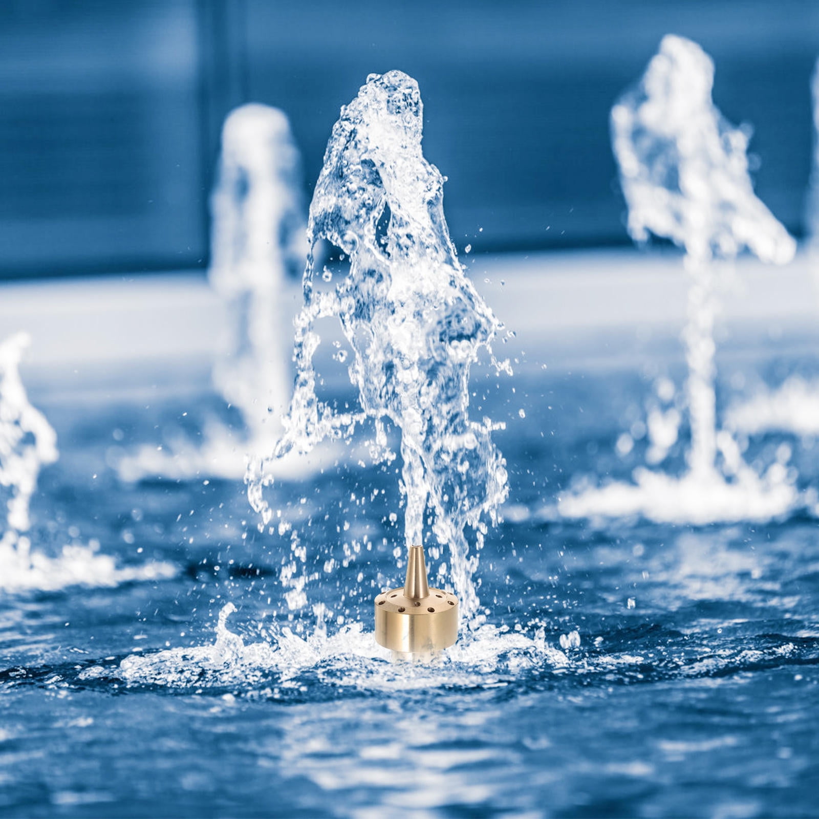 MLINS Column Fountain Spray Head, Fountain Water Spray Head Pond Garden ...