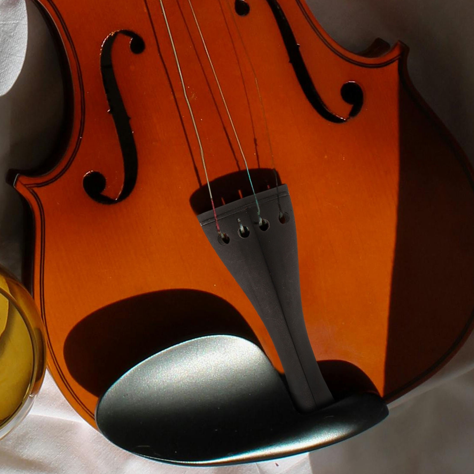 MLINS Comfortable Grip Violin Tailpiece Violin String Board Tailpiece ...