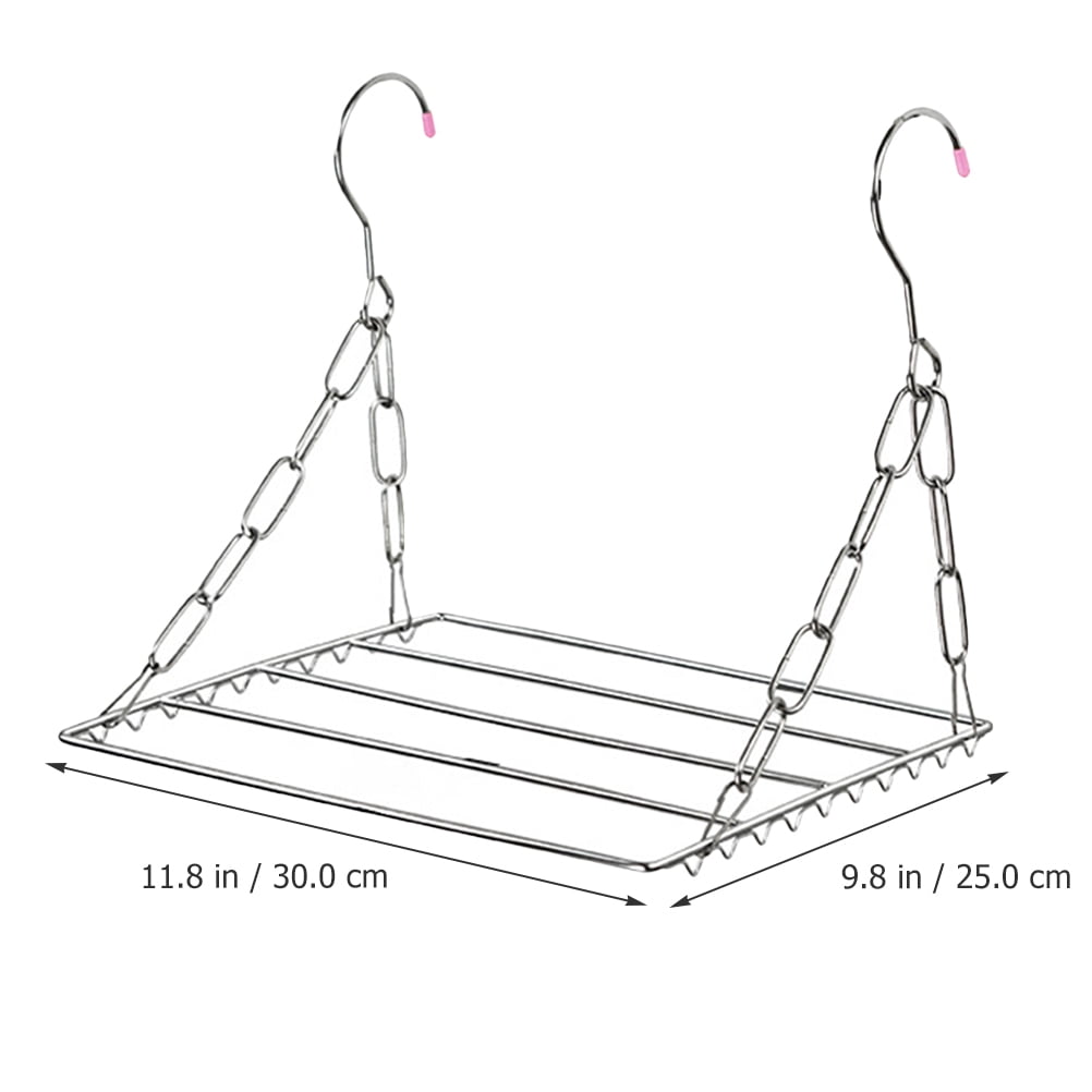 PTOOTP Mlins Stainless Steel Balcony Shoe Drying Rack Space Saving ...