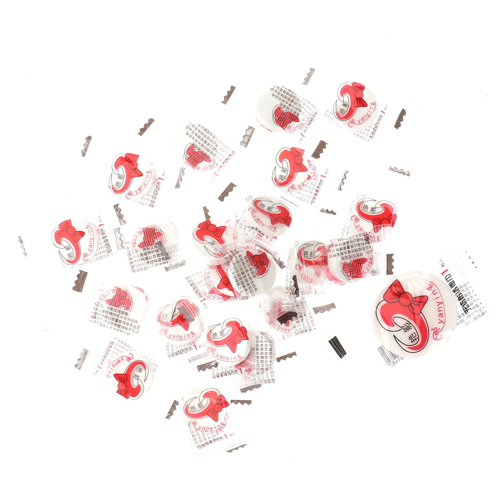 MLINS Compress Mask Compressed Facial Collagen Cotton Paper Miss White ...