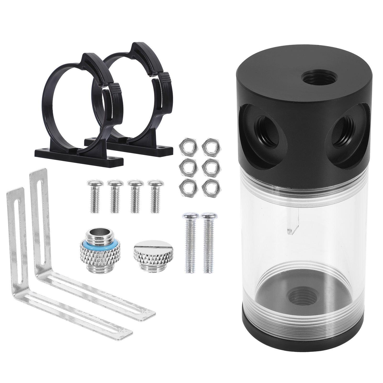 MLINS Computer Water-cooled Transparent Cylindrical Tank Liquid Cooling ...