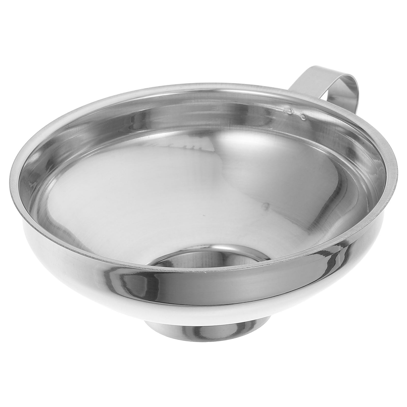 MLINS Container with Lid Waterproof Bracket Stainless Steel Funnel ...