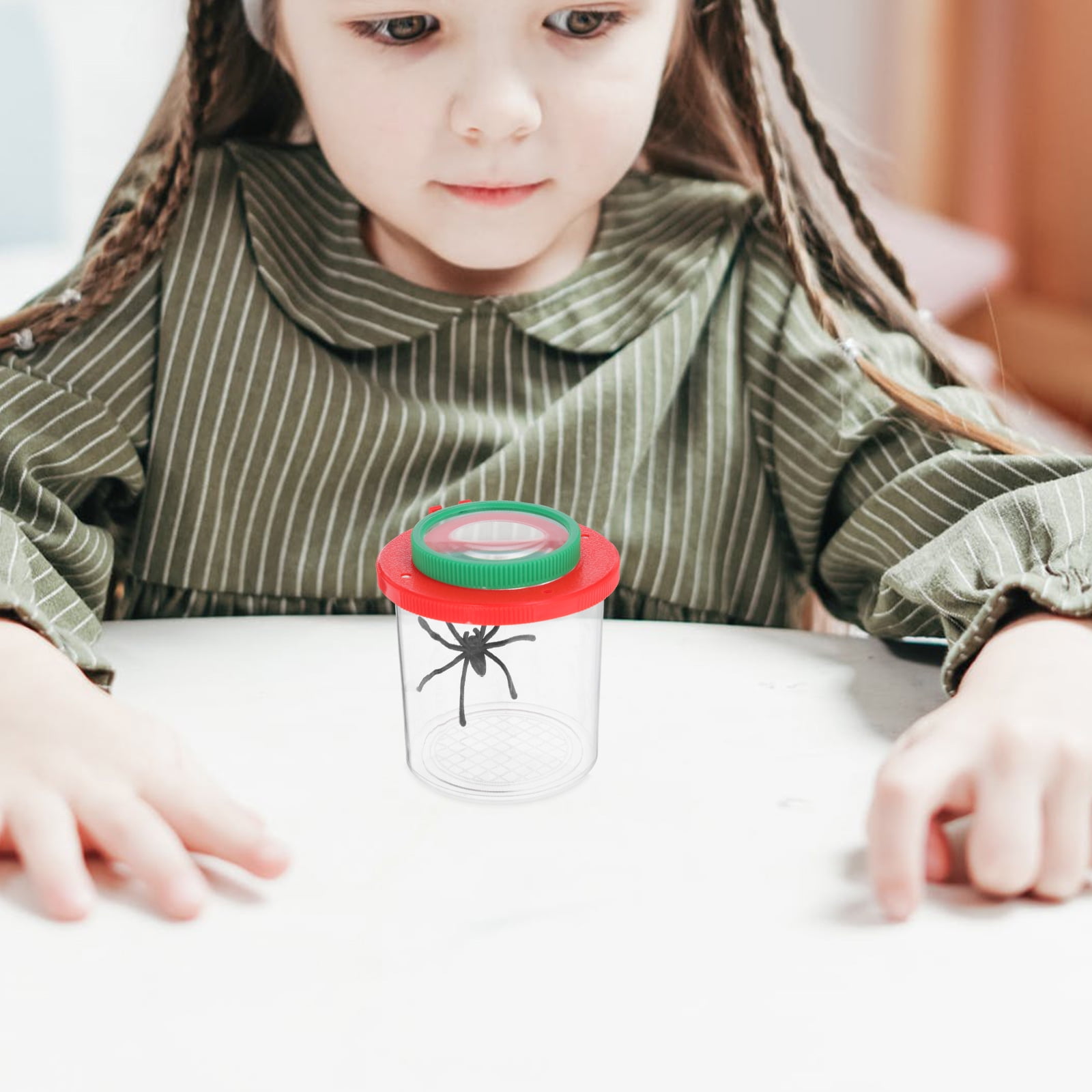 MLINS Convenient Bug Viewer Portable Magnifying Bug Jar Household ...