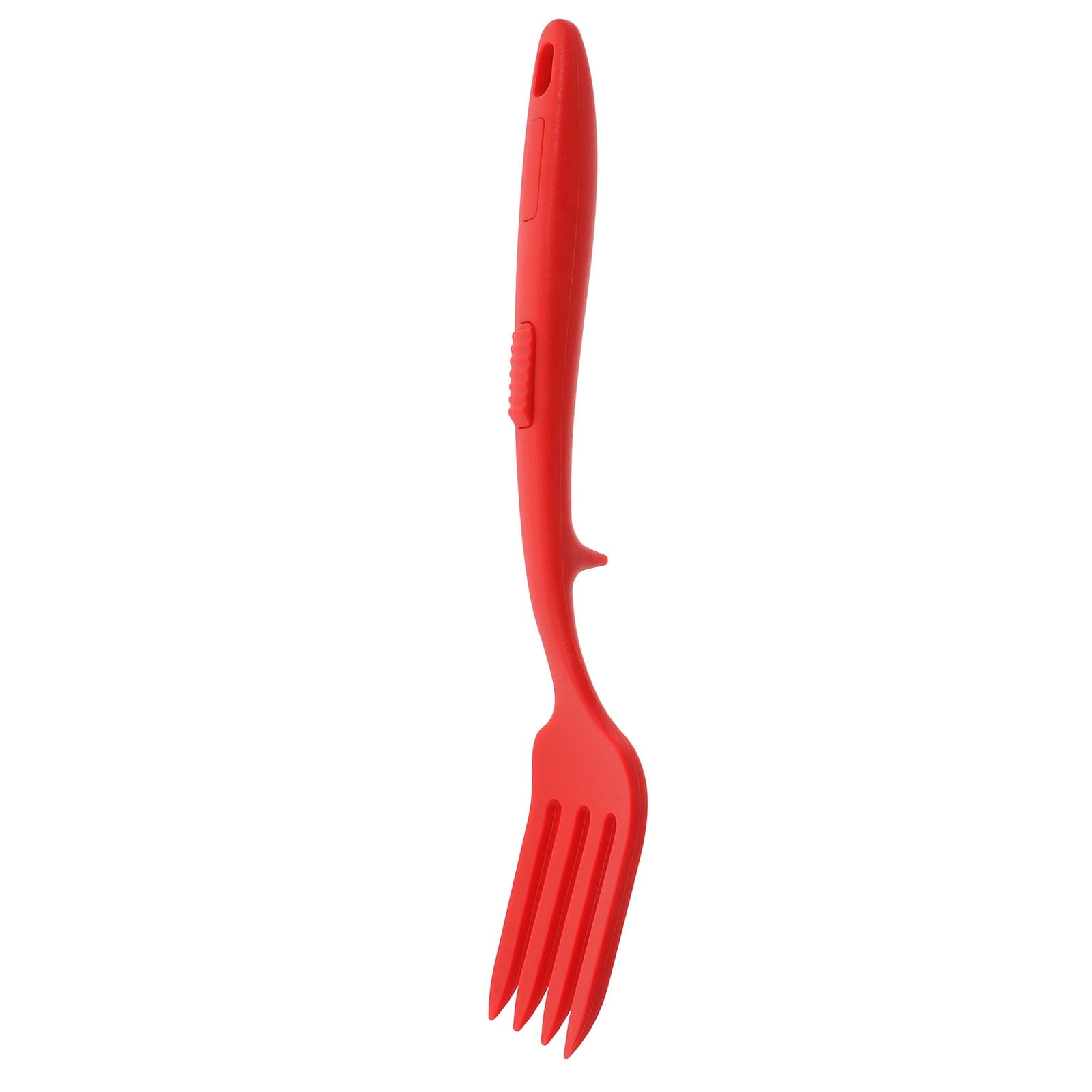 MLINS Cooking Fork Heat Resistant Nonstick Silicone Household Fork ...
