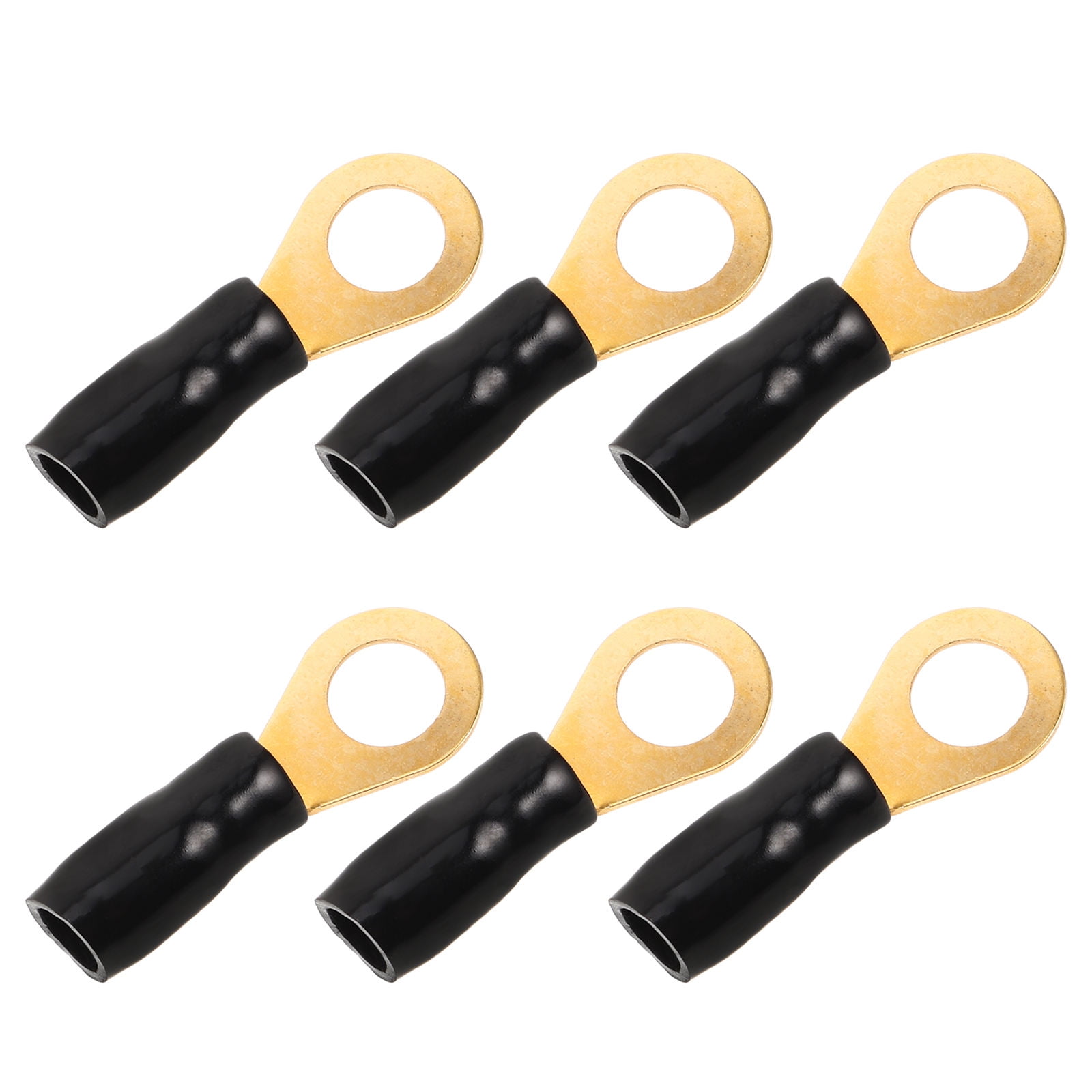 MLINS Copper Ring Terminal Connectors for Cable with Rubber Insulation ...