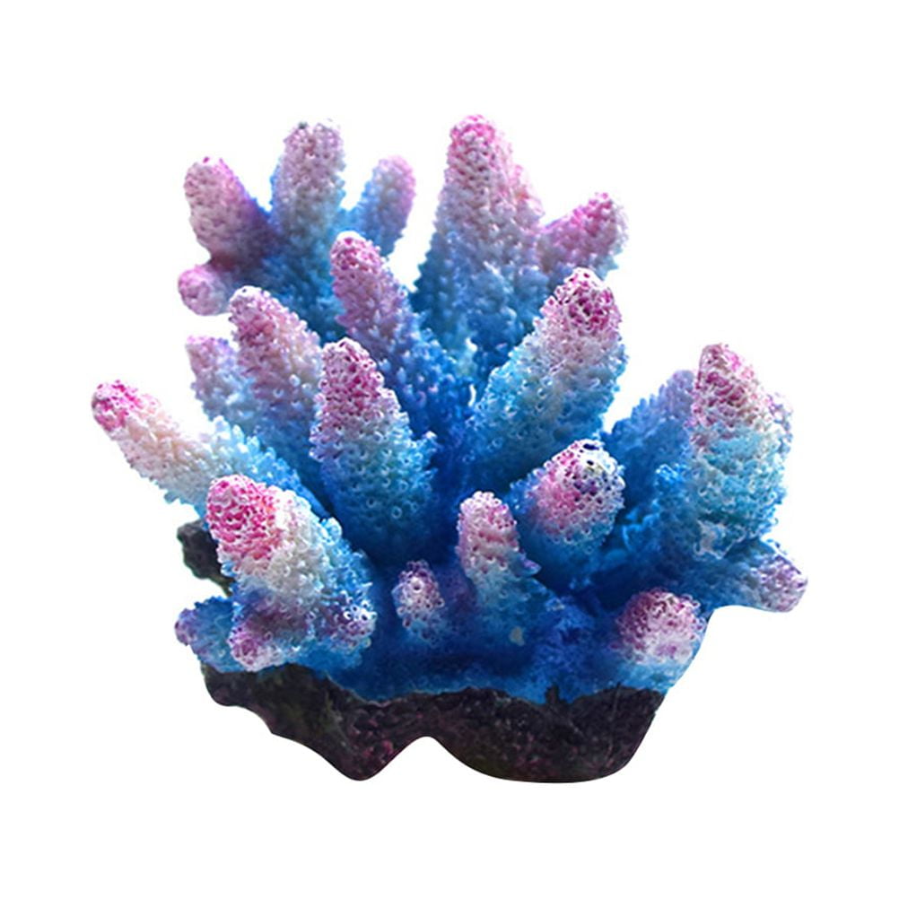 MLINS Coral Reef Artificial Coral Beautiful Coral Ornament Resin ...