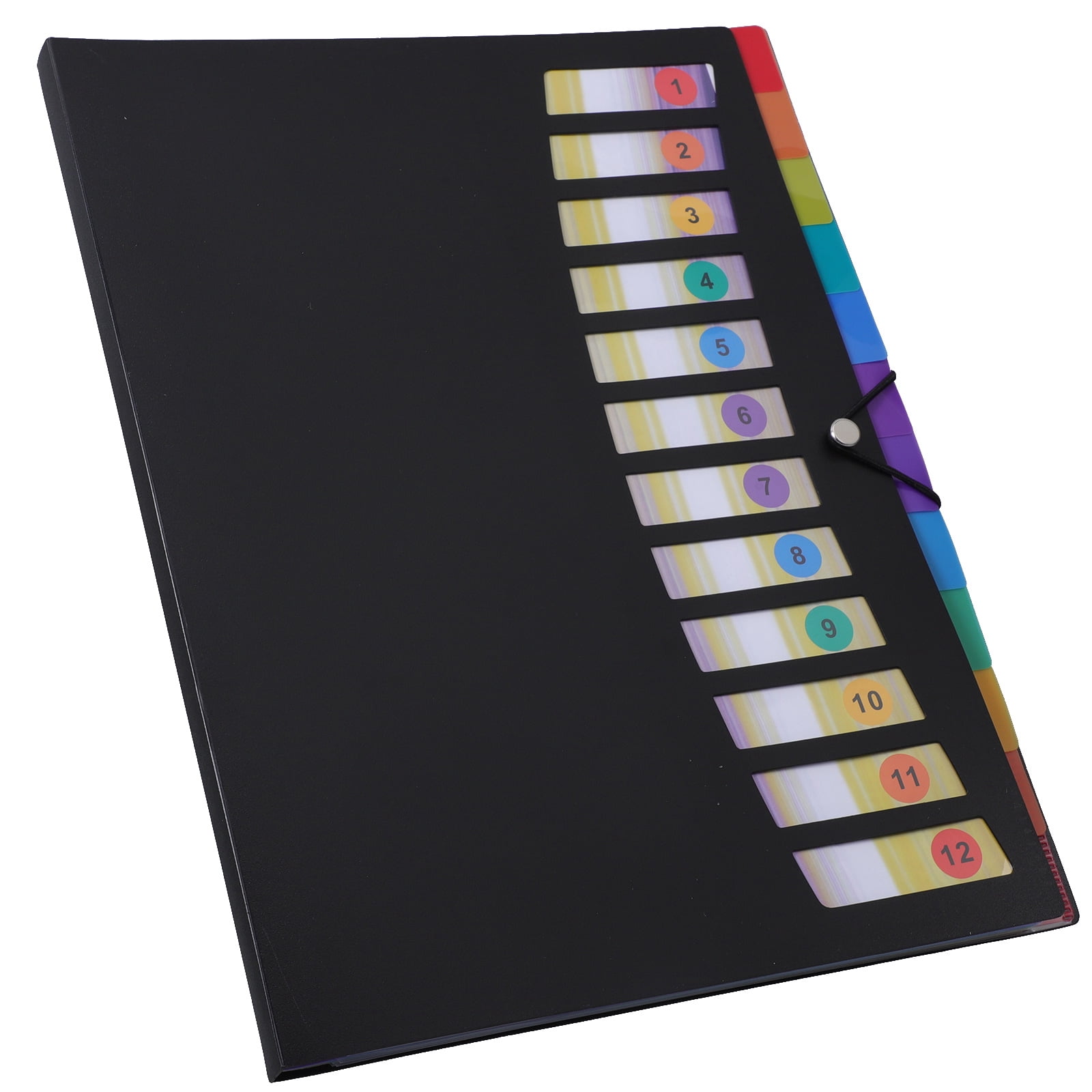 MLINS Corded Accordion Bag Pocket Folders Important Document Multi Work ...