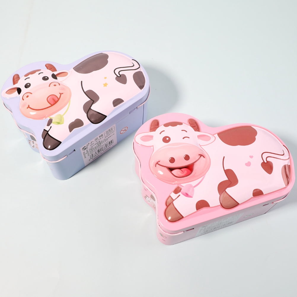 MLINS Cow Piggy Bank Money Boxes for Adults Jar Tinplate Baby Child ...