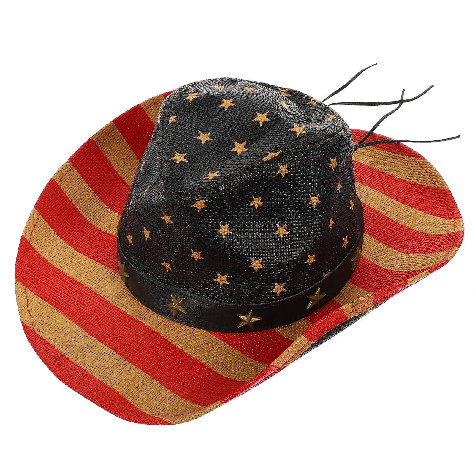 MLINS Cowboy Hat Patriotic for Women Usa Flag Hats Women's & Caps ...