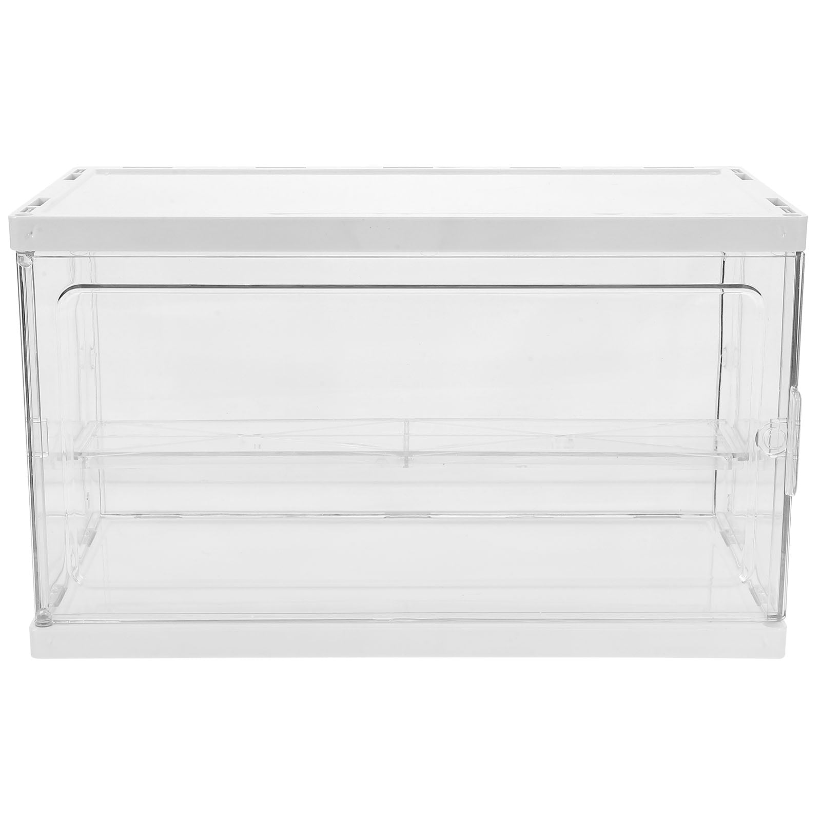 Countertop Display Box 2 Layer Clear Case for Small Action Figures and ...