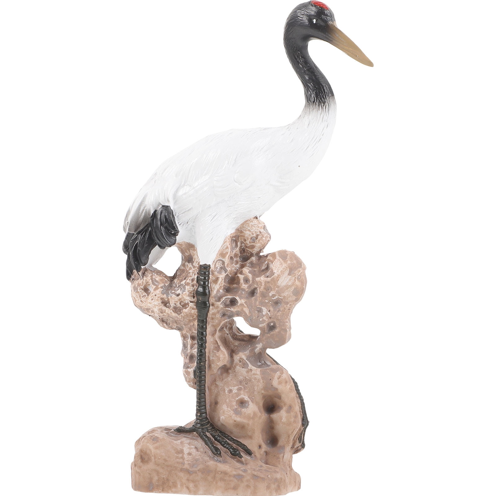 MLINS Crane Statue for Decor Resin Material Adds Retro Touch to Home ...
