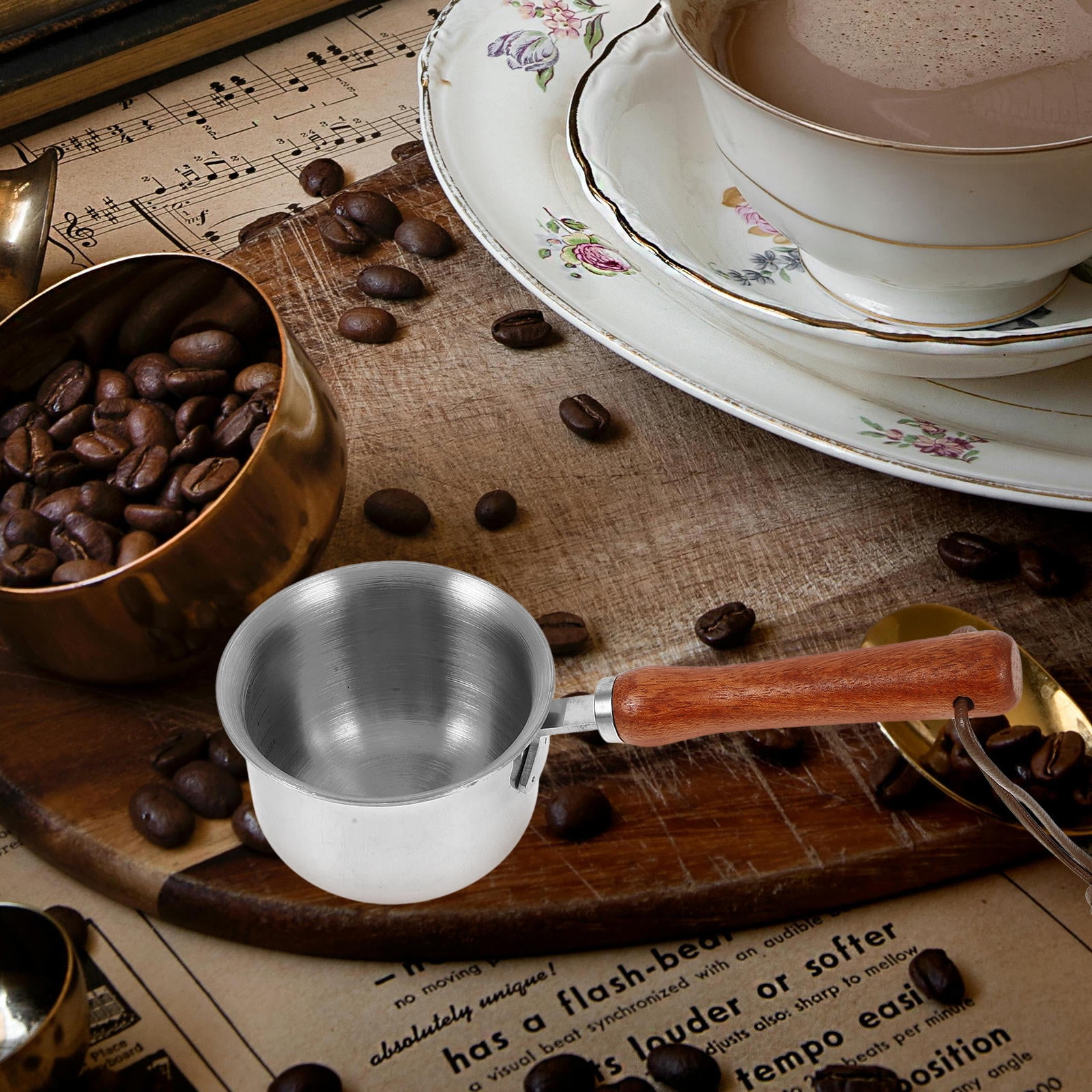 MLINS Creamer Pitcher with Handle Small Milk Jug Coffee Cup Serving ...