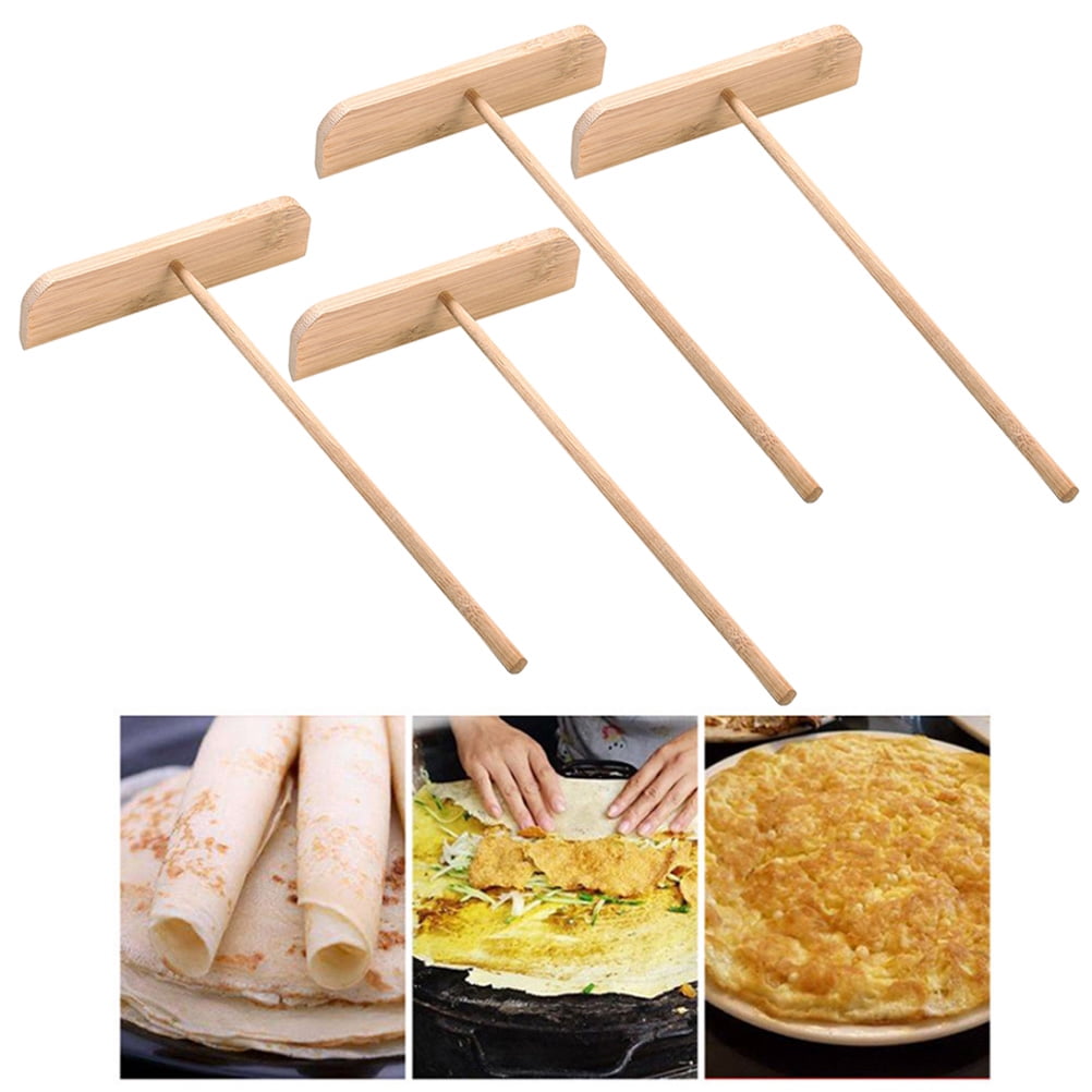 MLINS Crepe Spreader Pancake Rake Made of Synthetic Material Beige ...