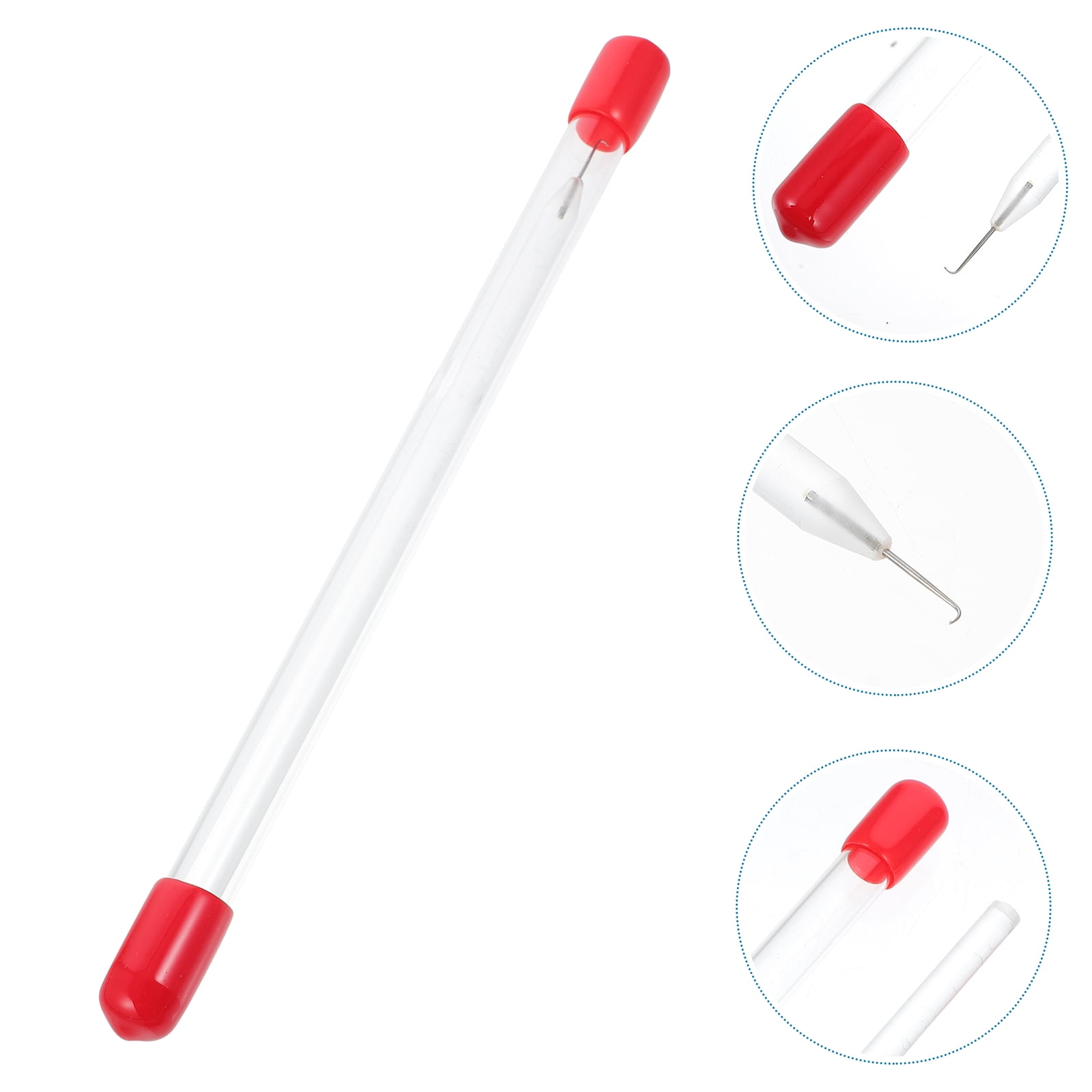 MLINS Crochet Needle Hair Threader Tool Extensions Barber Threading ...